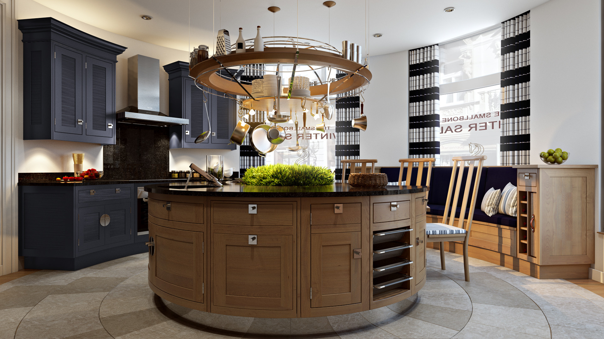 ArtStation - Round Kitchen