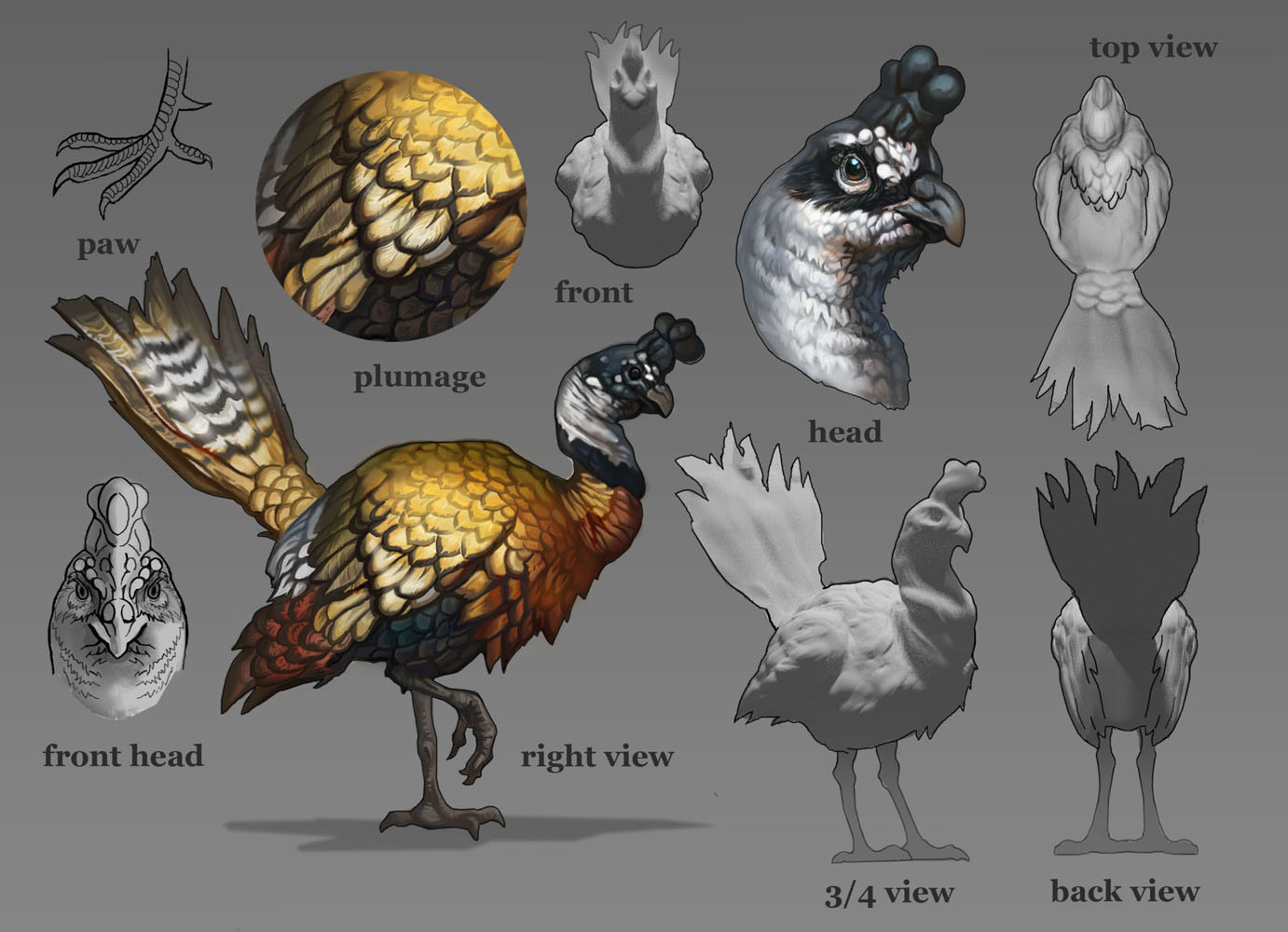 ArtStation - Pheasant