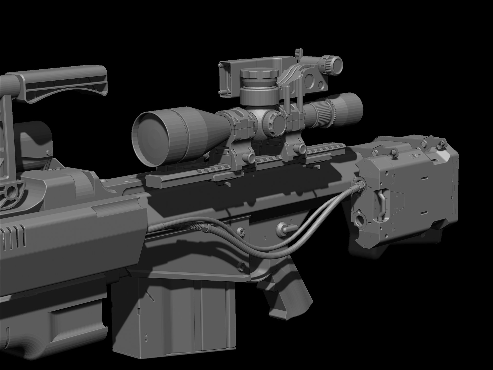 Longque Chen - Sniper with the rail gun