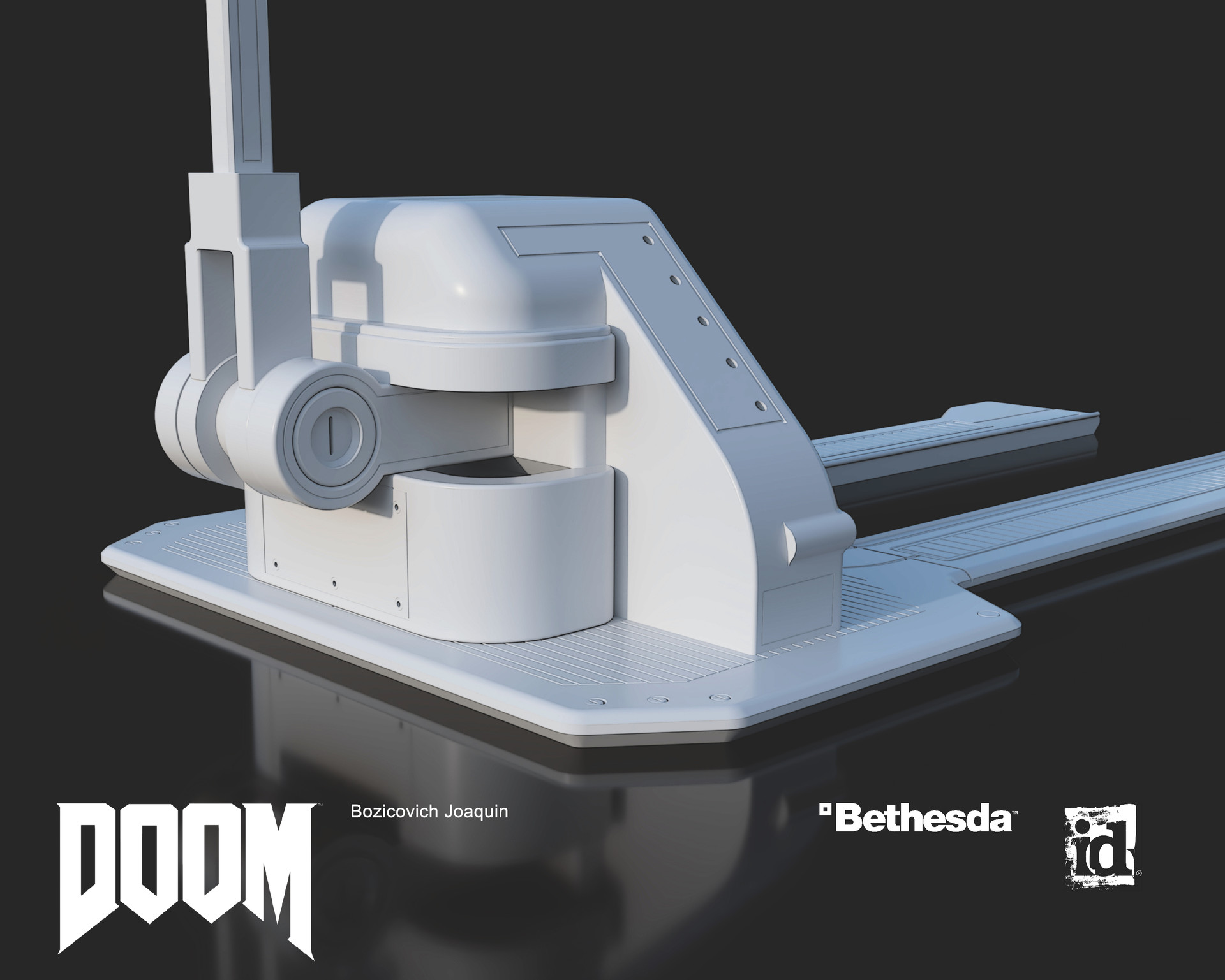 ArtStation - Doom Enviroment object