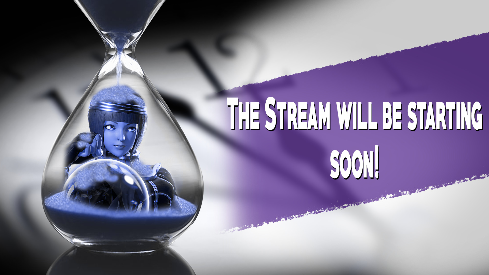 ArtStation - The Stream WIll Be Starting Soon graphic for my twitch ...