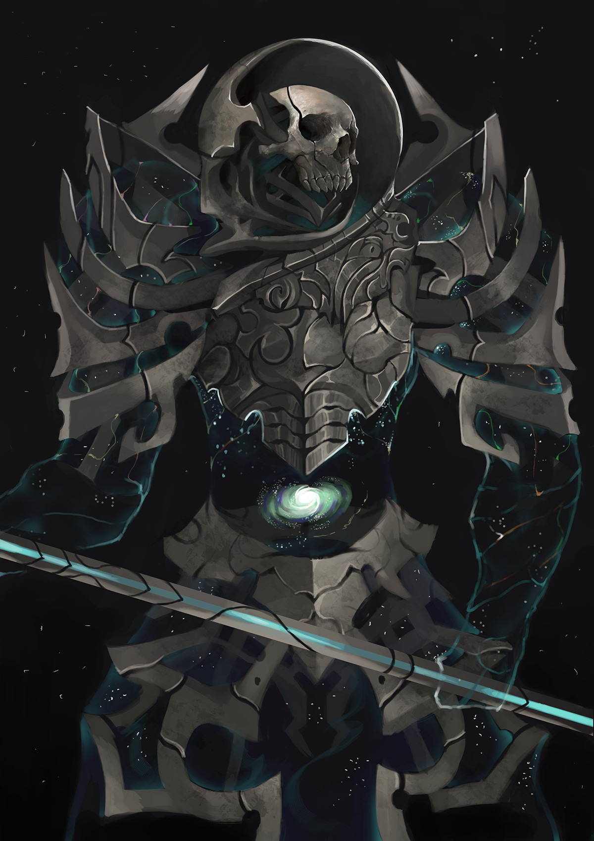 ArtStation - cosmic skeleton