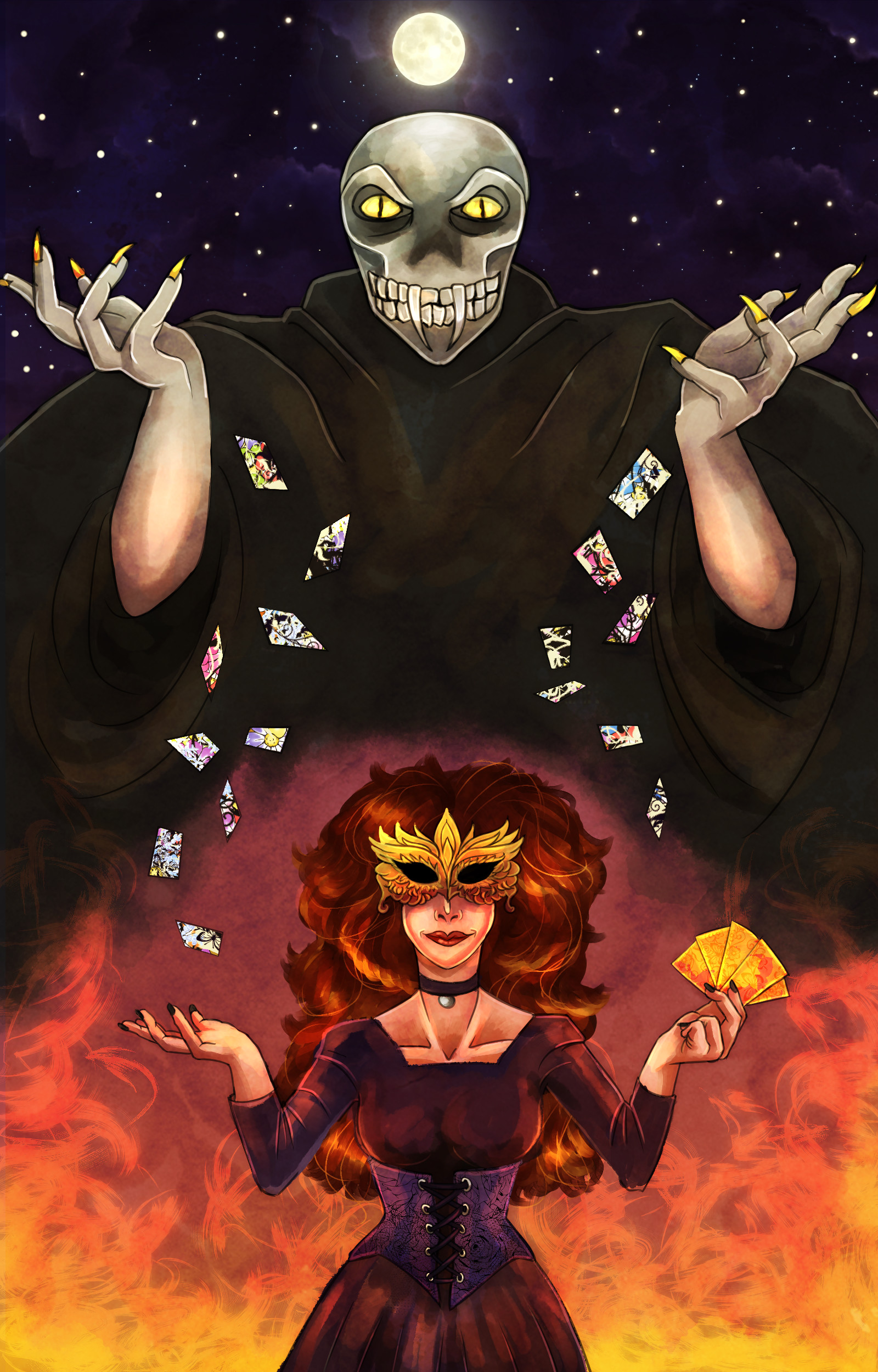 ArtStation - Death Masquerade Cover Art