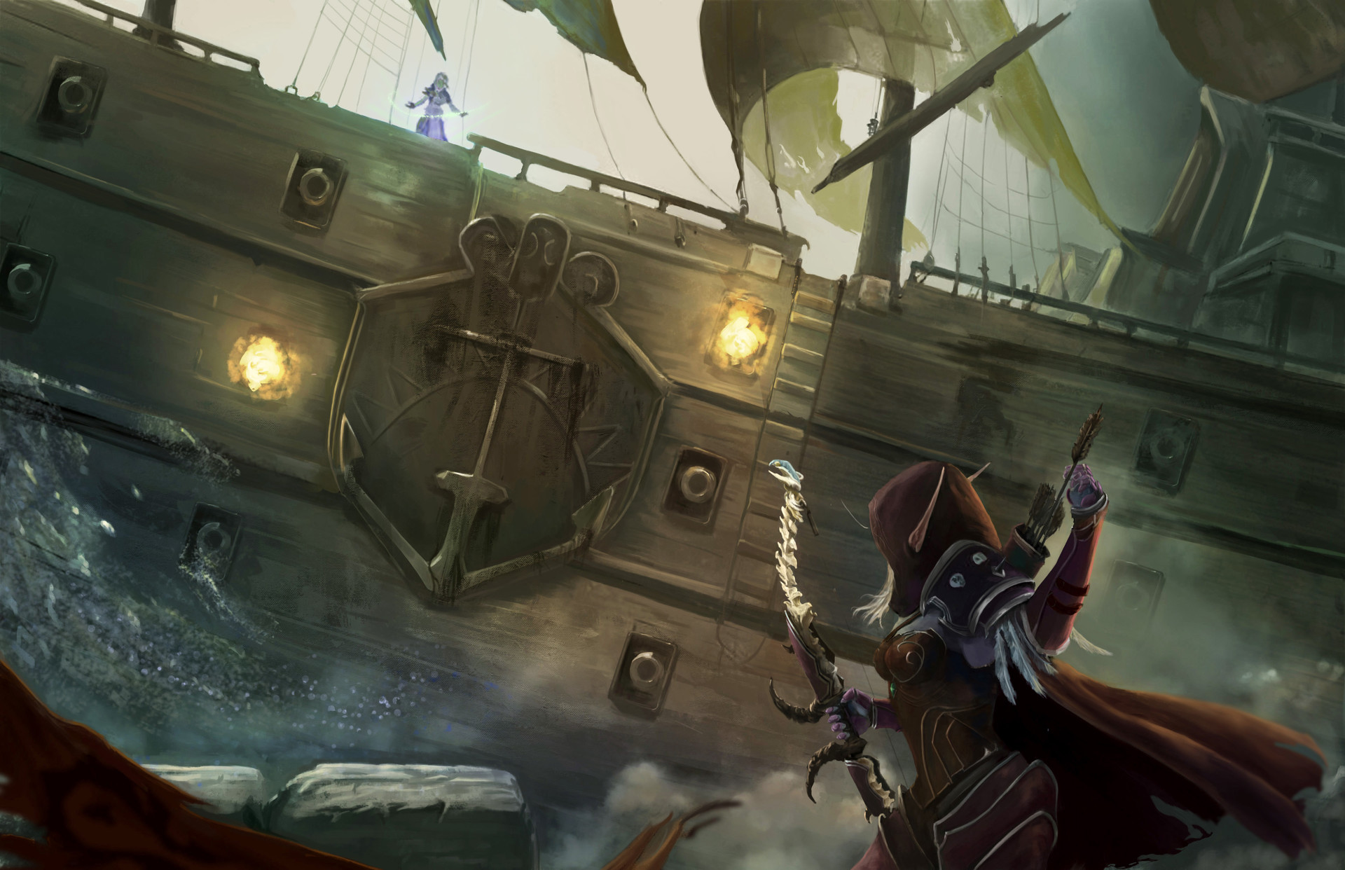 ArtStation - The fall of Loarderon