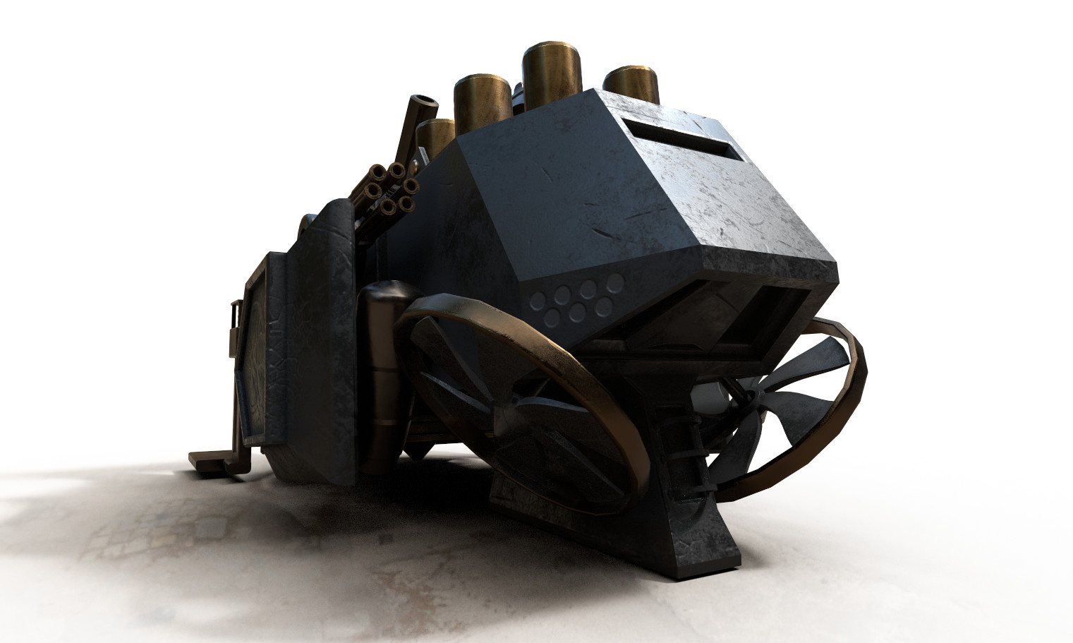 Jordan O'Neill - Steampunk Jumping Artillery Tank