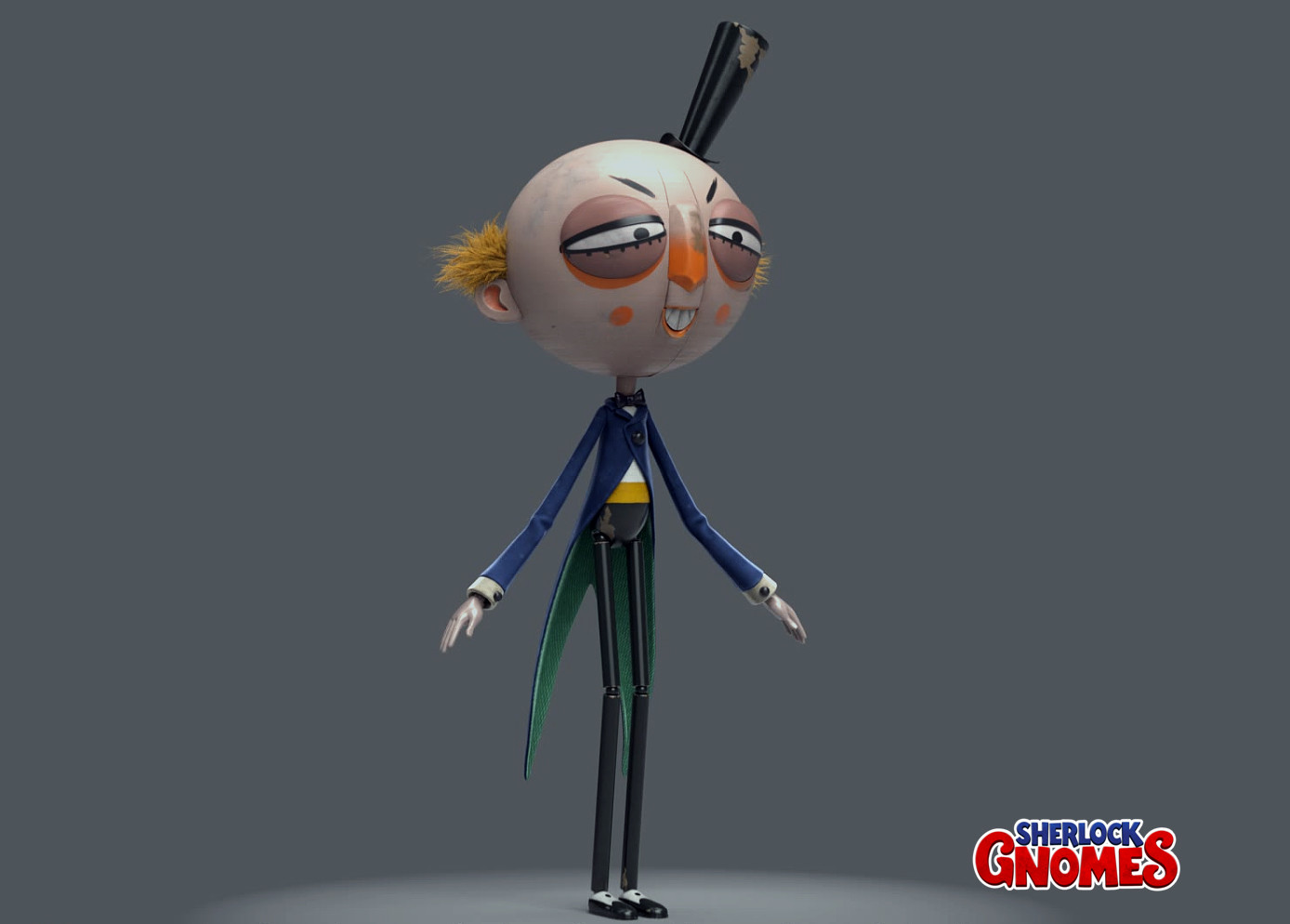 Gilles Roman - Mister EggHead - Sherlock Gnomes