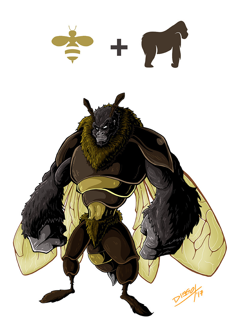 ArtStation - GORILLA-BEE