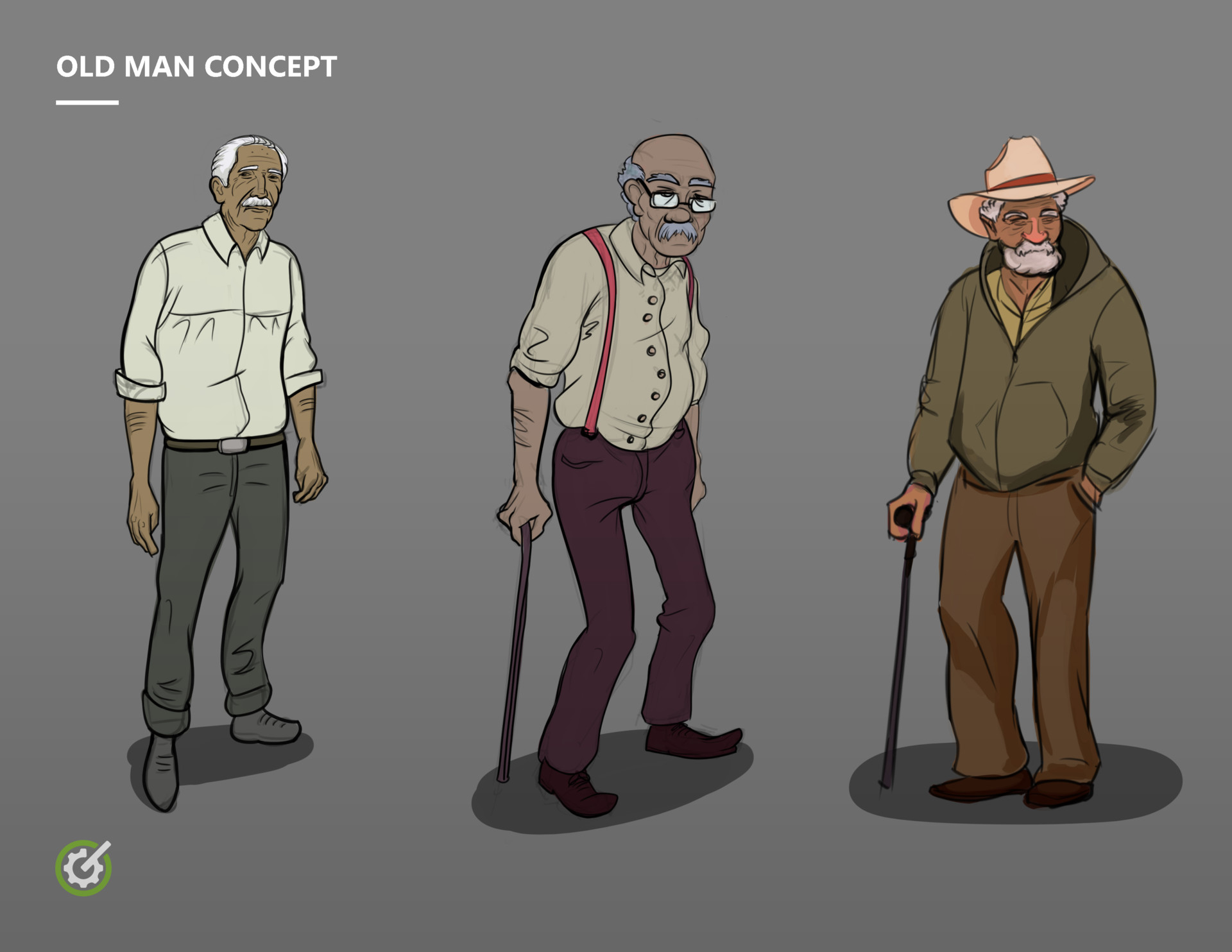 ArtStation - Old Man Concept Art