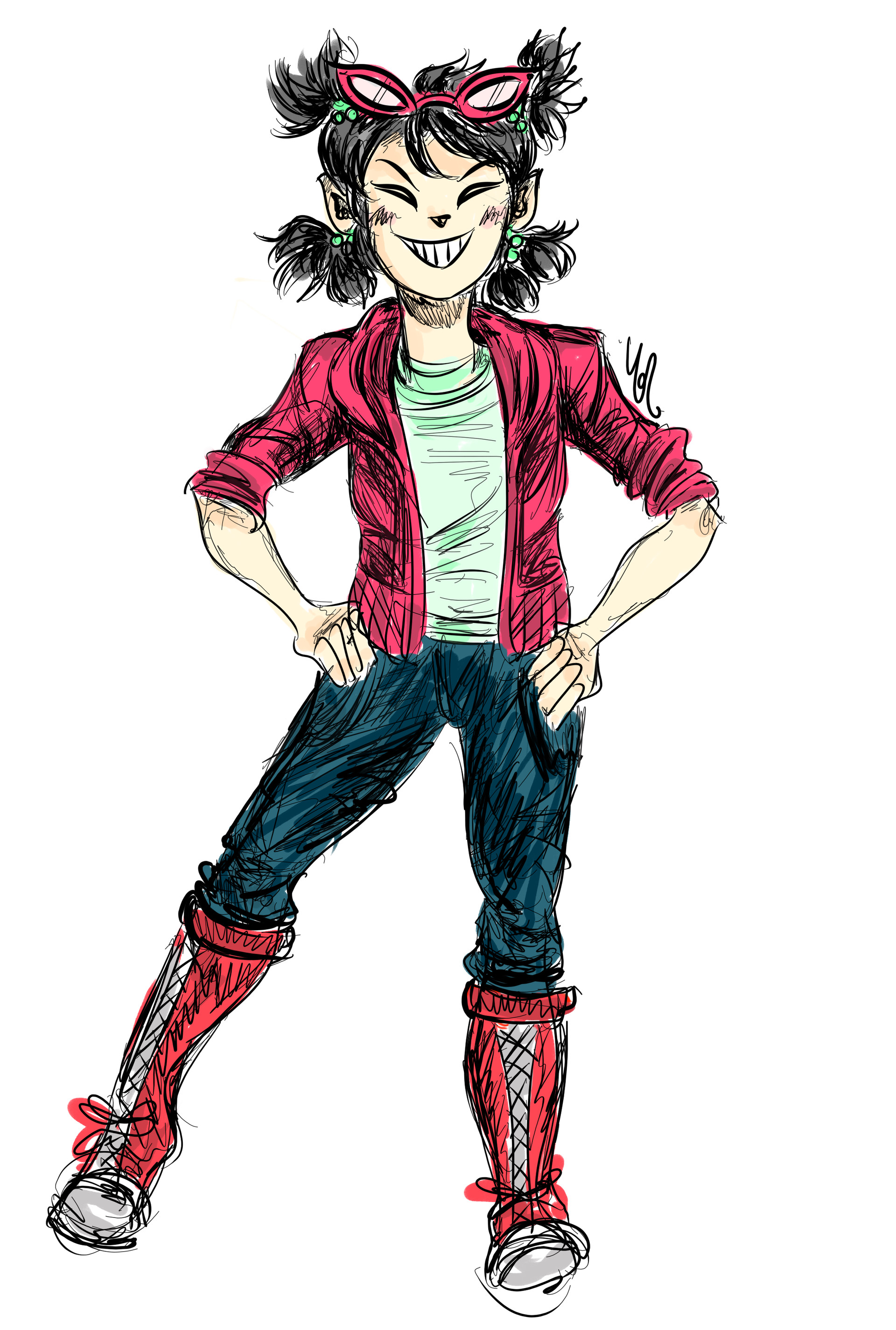 ArtStation - Zoe (Character Concept 1)