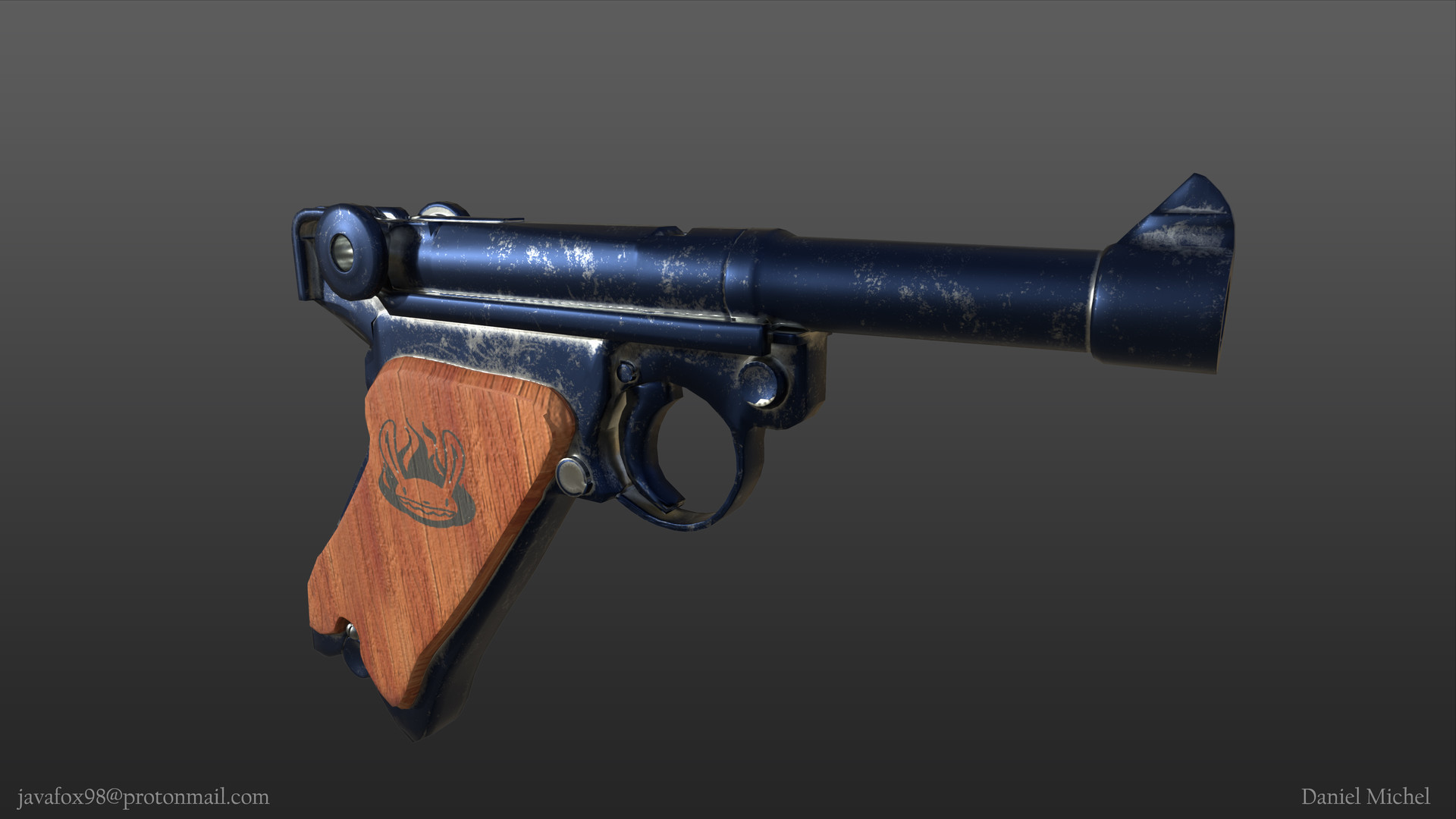 ArtStation - L08 Luger