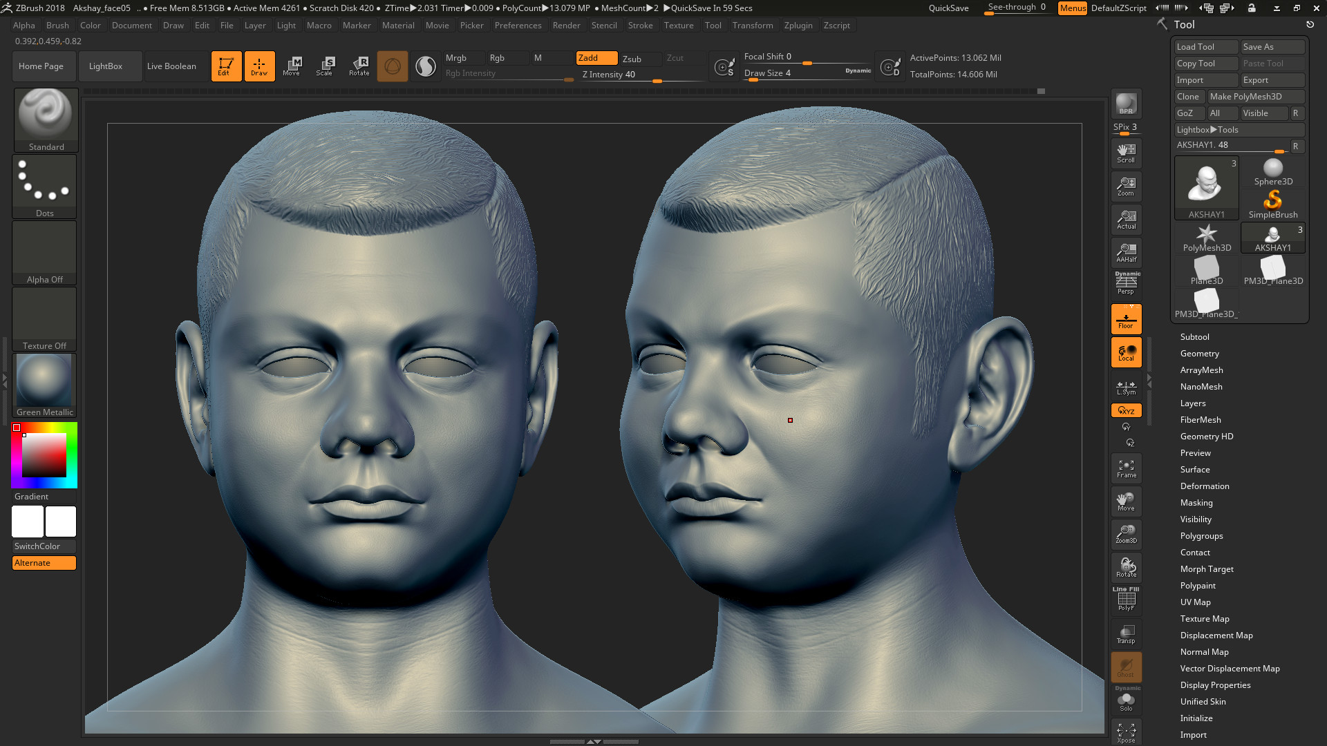 ArtStation - Face Sculpt
