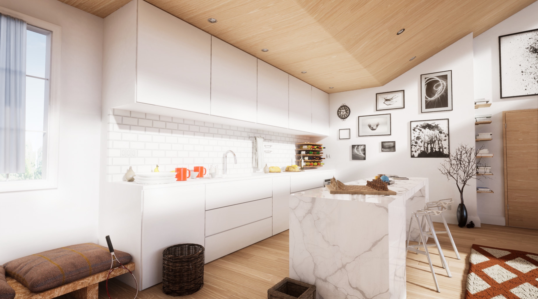 Unreal Sensei - Random Collection of UE4 architecture renders