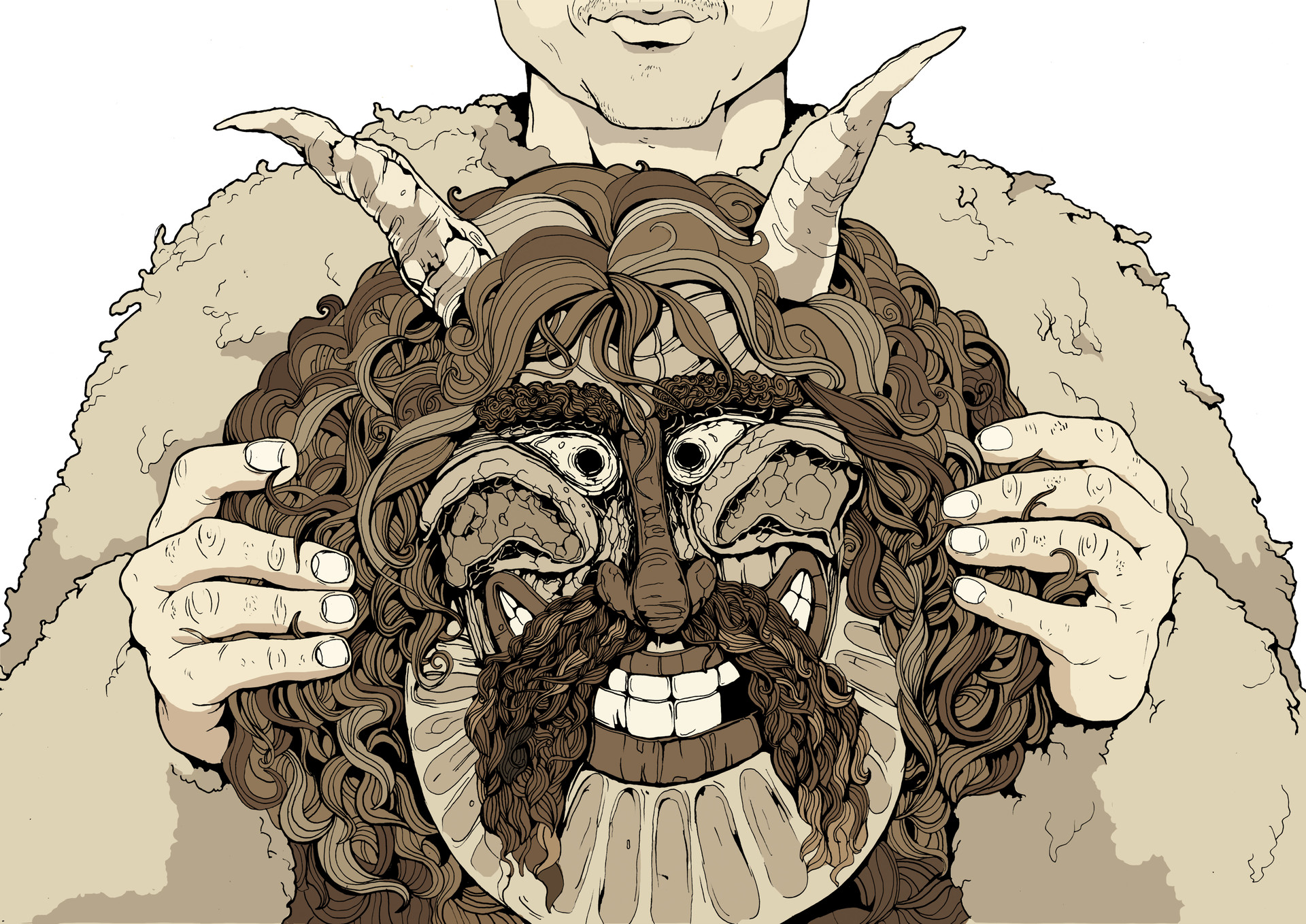 Mónika Gyuró - Busó illustrations