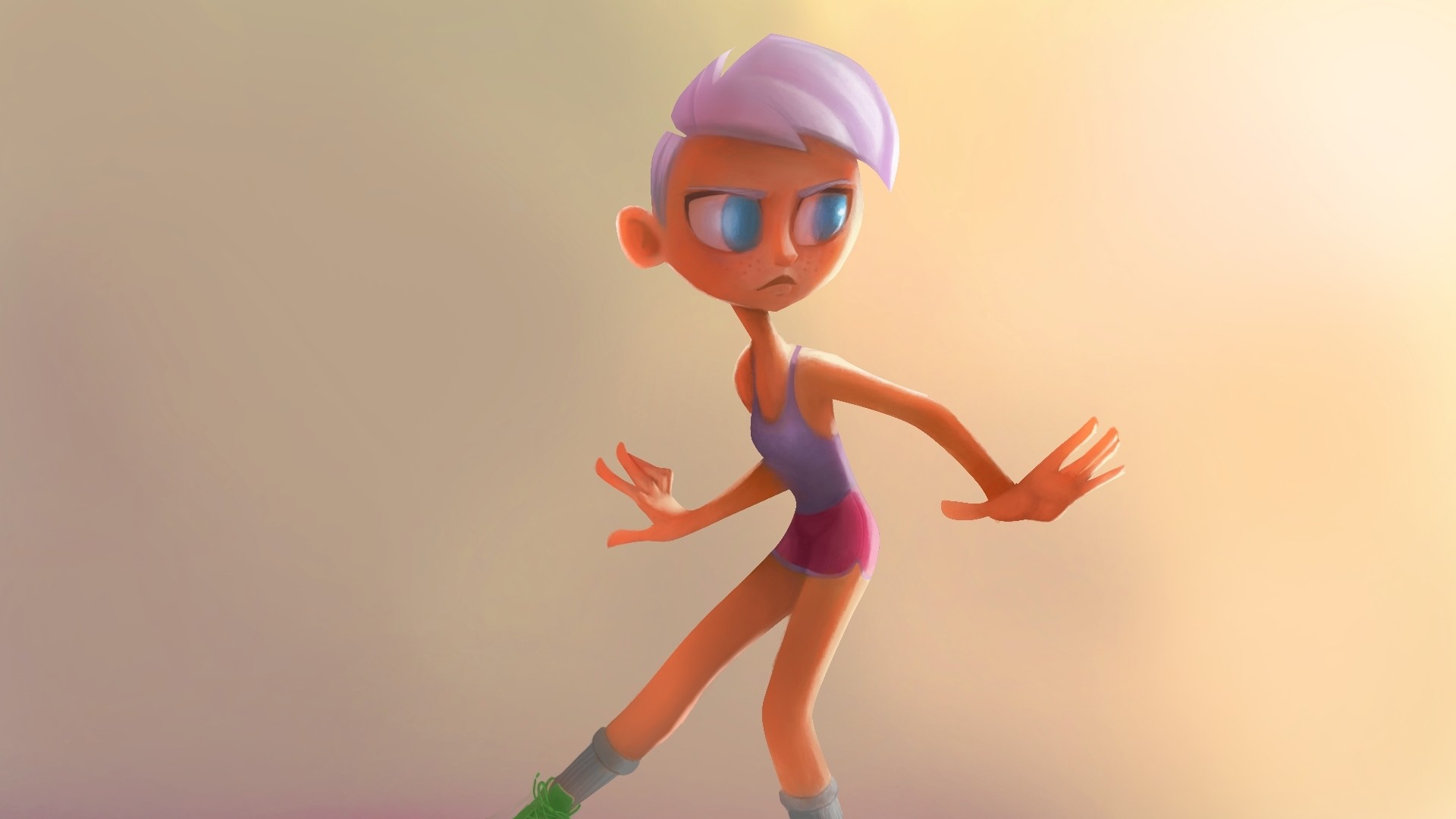ArtStation - character design and subsurface scattering tests