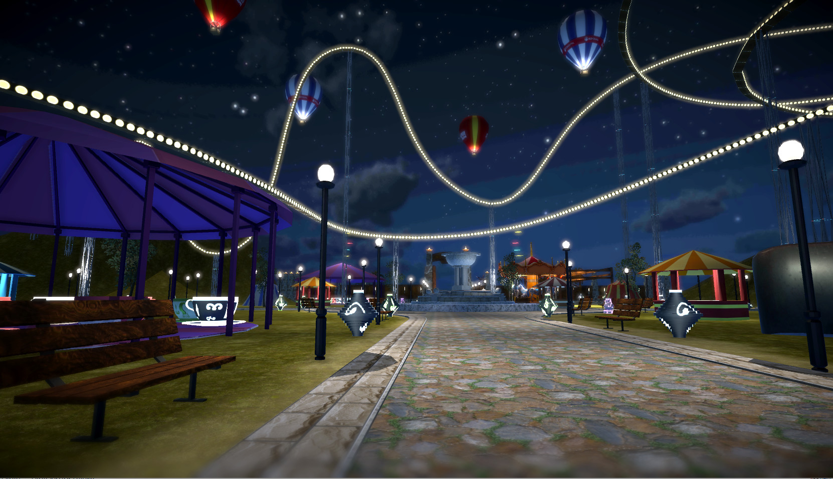 ArtStation - Theme Park Game Environment