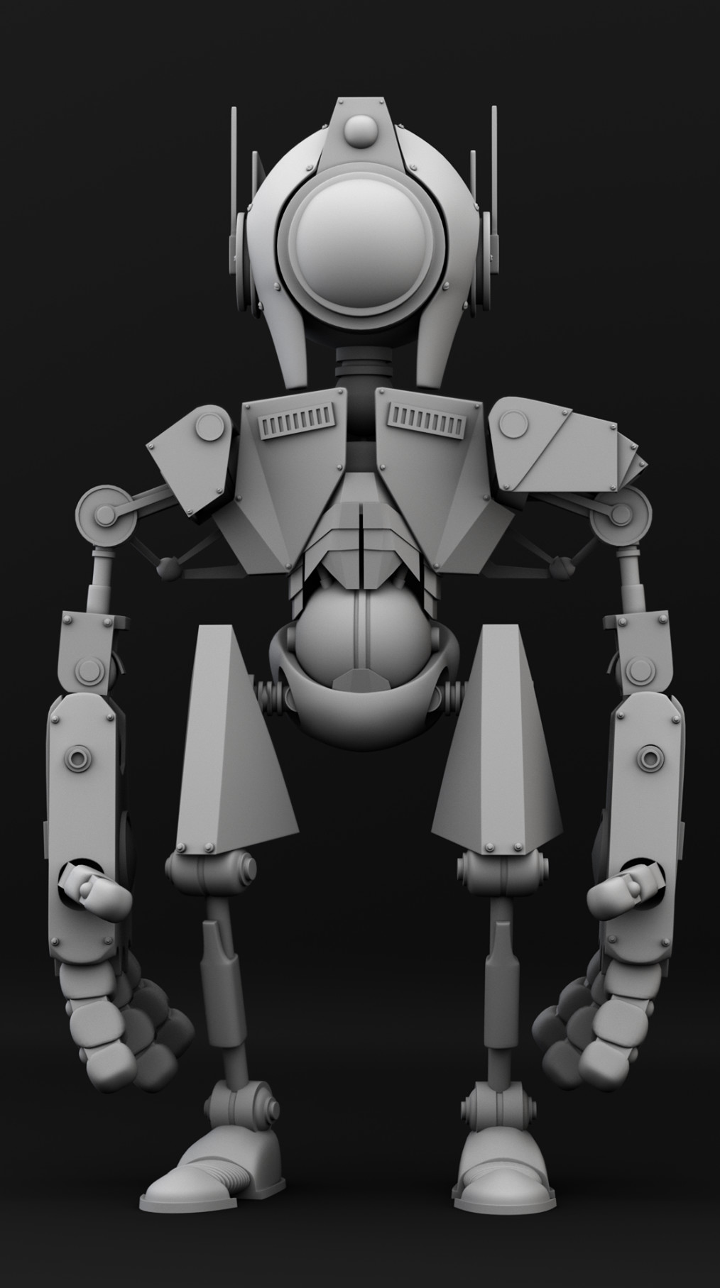 ArtStation - C1-D6 - WIP Model