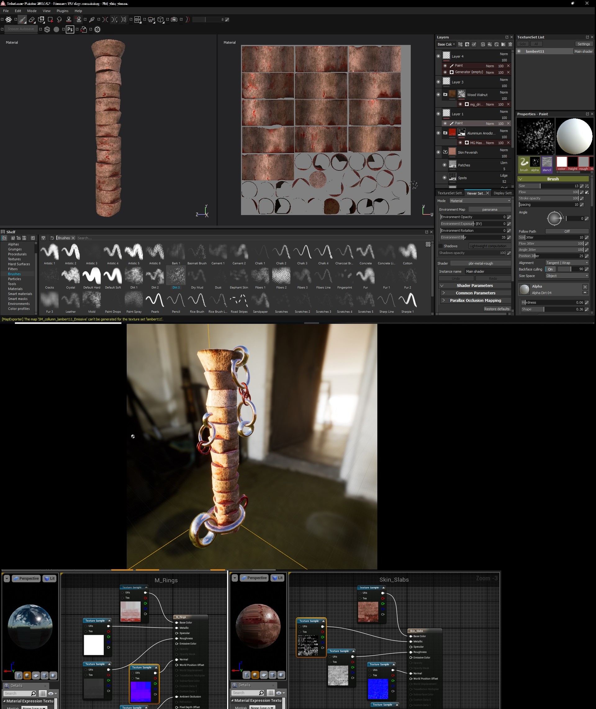 ArtStation - Meat Pillar