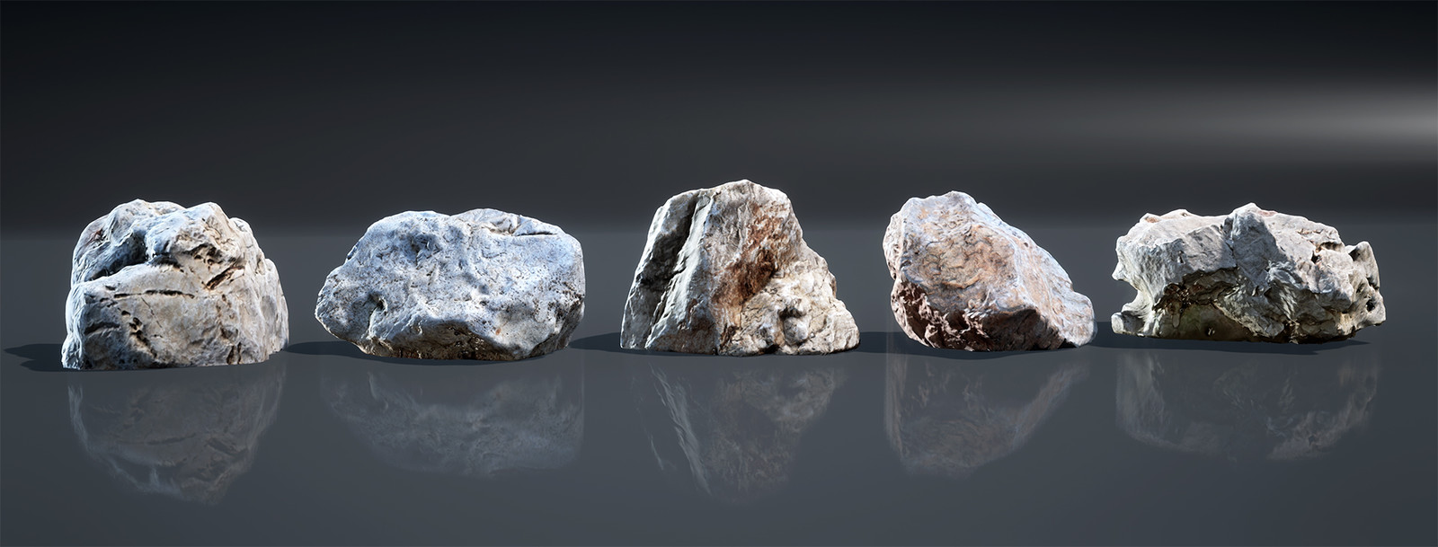 ArtCloud Studio - UE4 Photogrammetry 3D Scan Stone Pack VOL.1