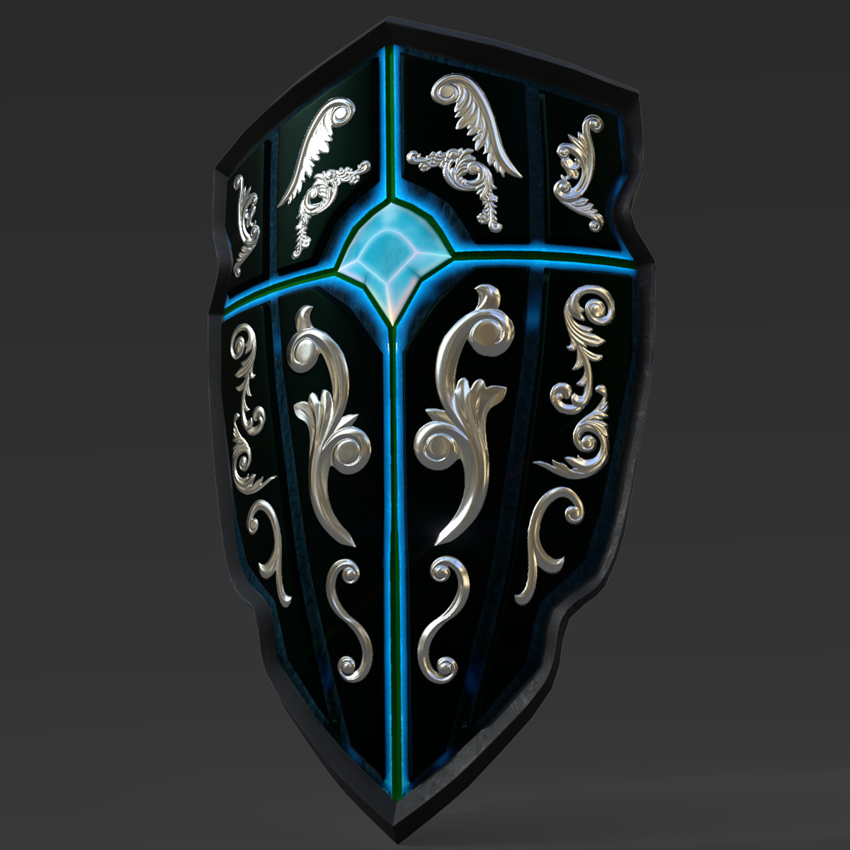Agustin Lanus - Fantasy Ornamental Shield