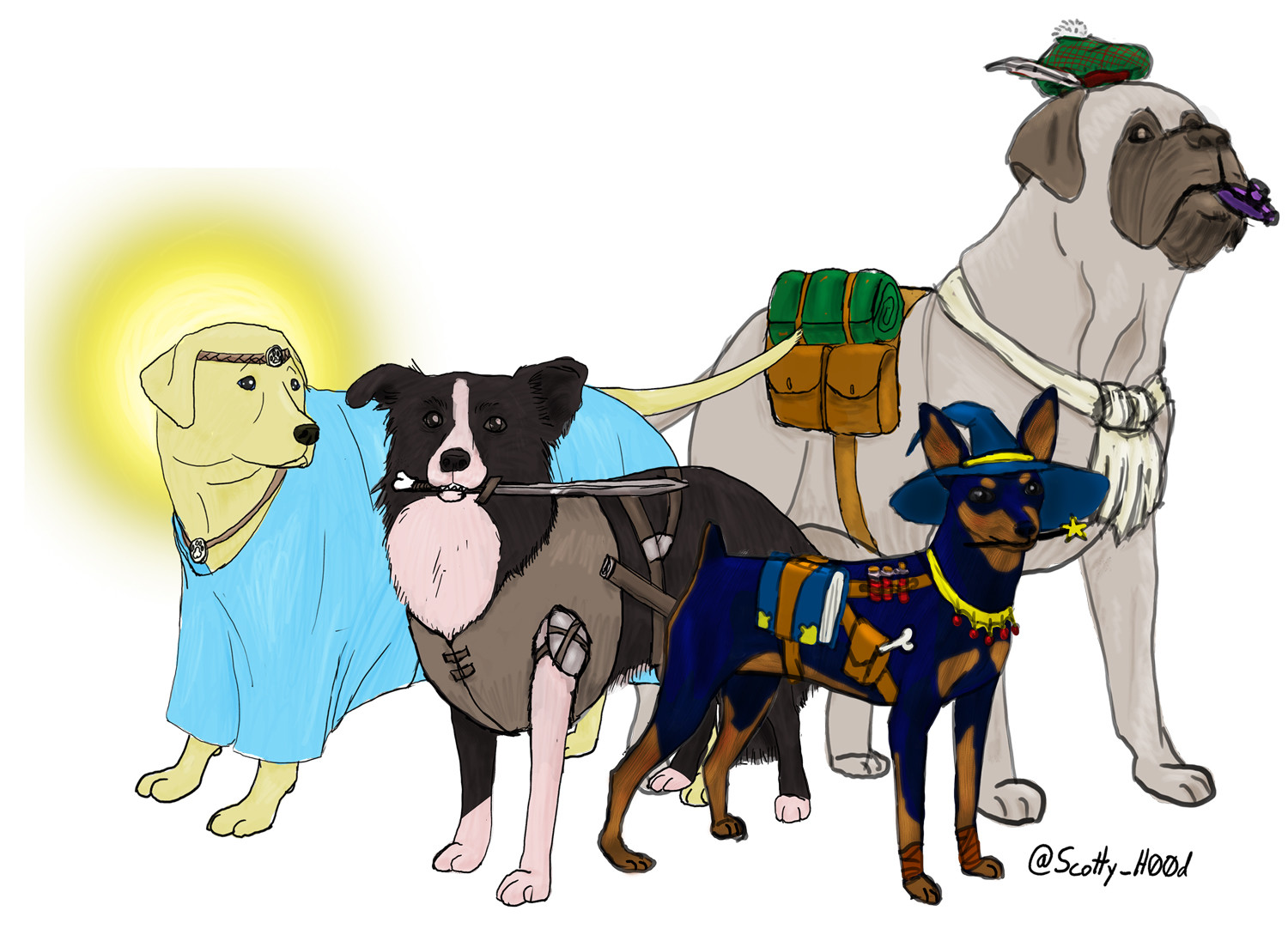 ArtStation - Kanine Adventuring Pack