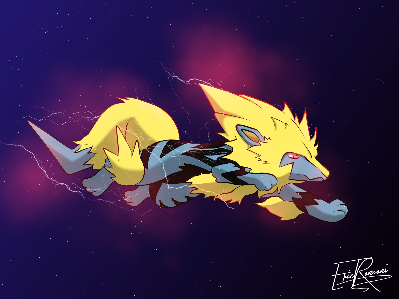 Manectric Fan Art