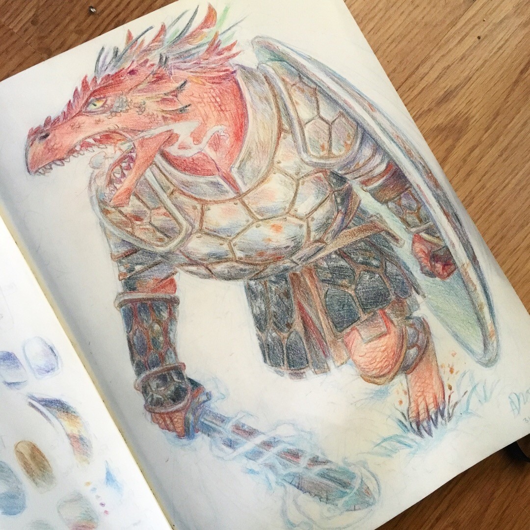 ArtStation - Colour Pencil Ash