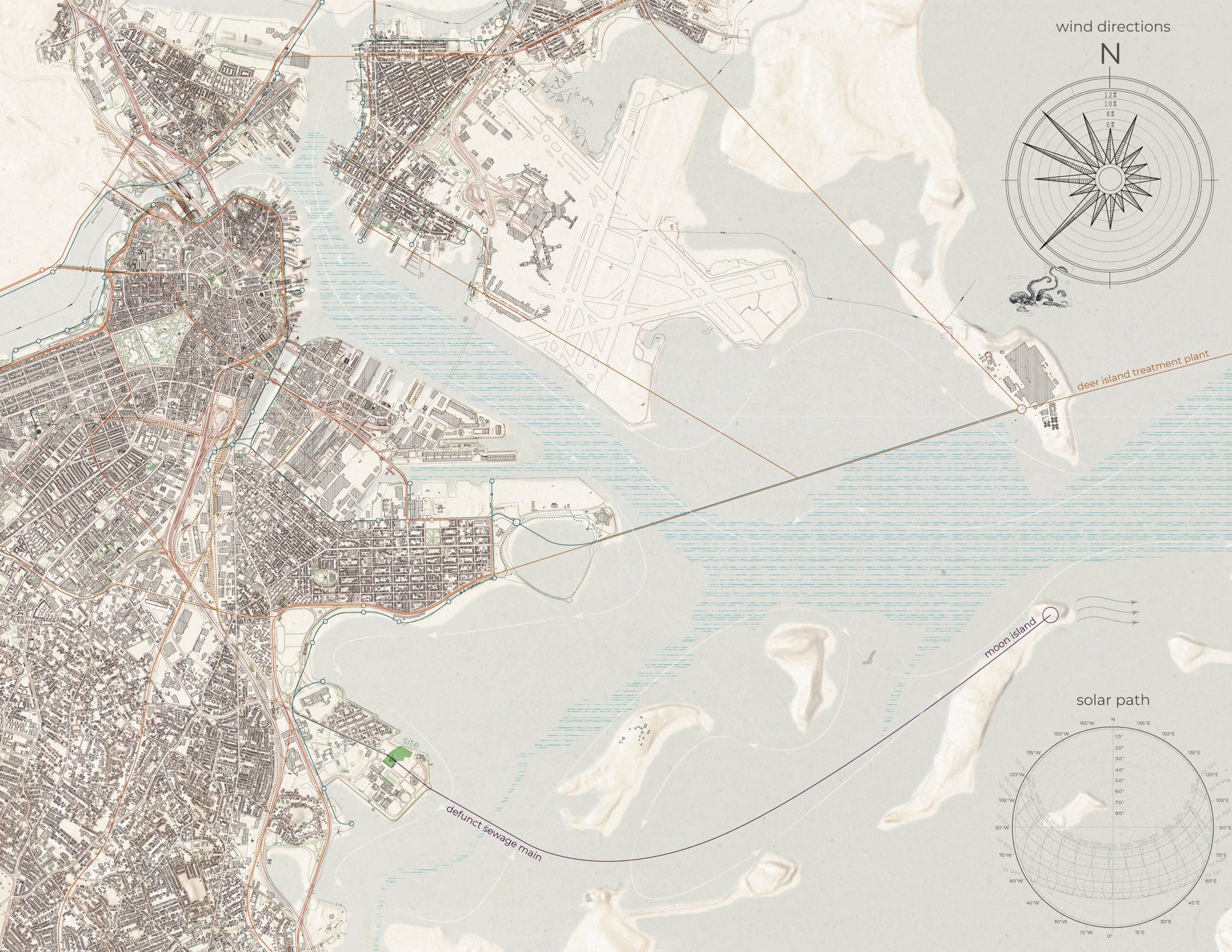 ArtStation - Columbia Point Analysis Map