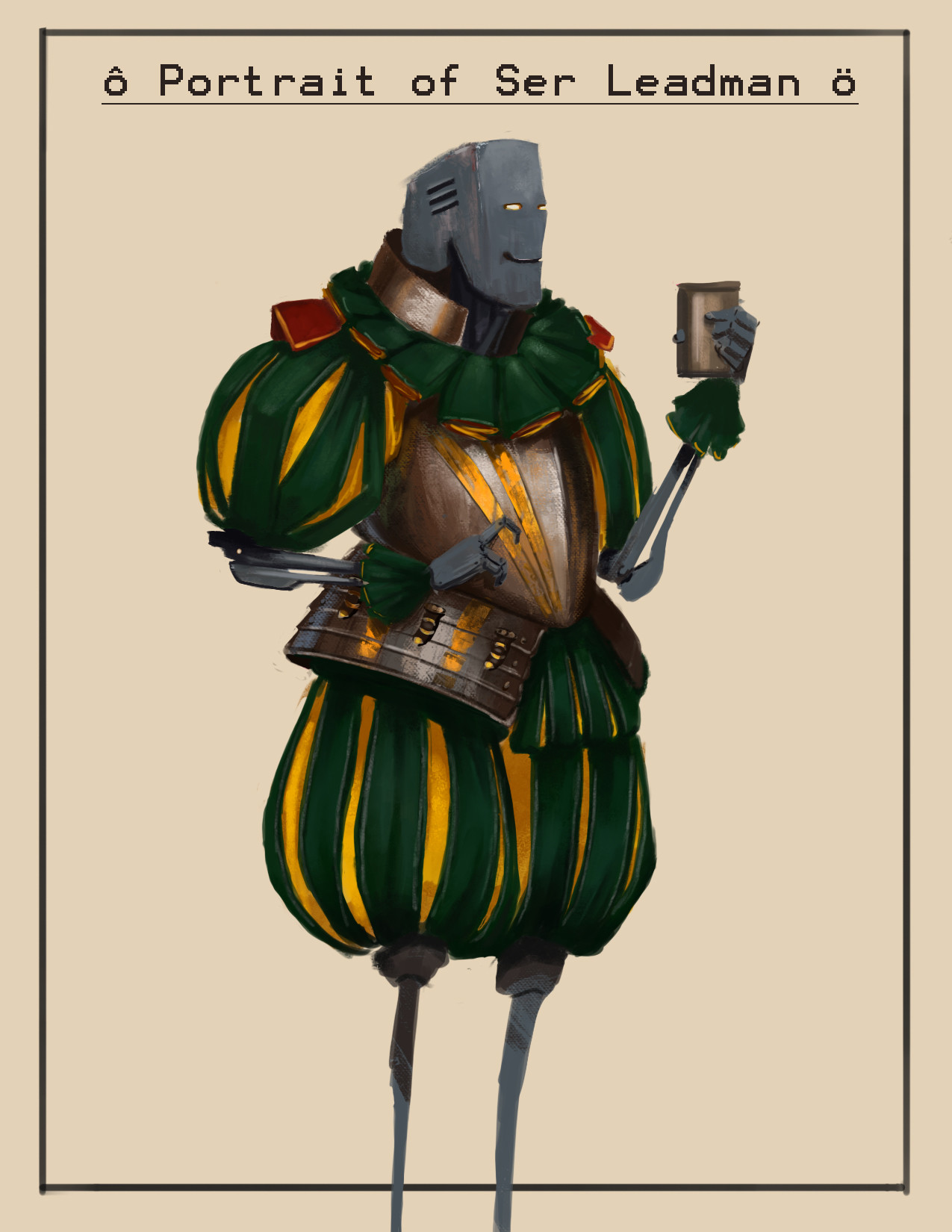 ArtStation - A Noble Robo Man