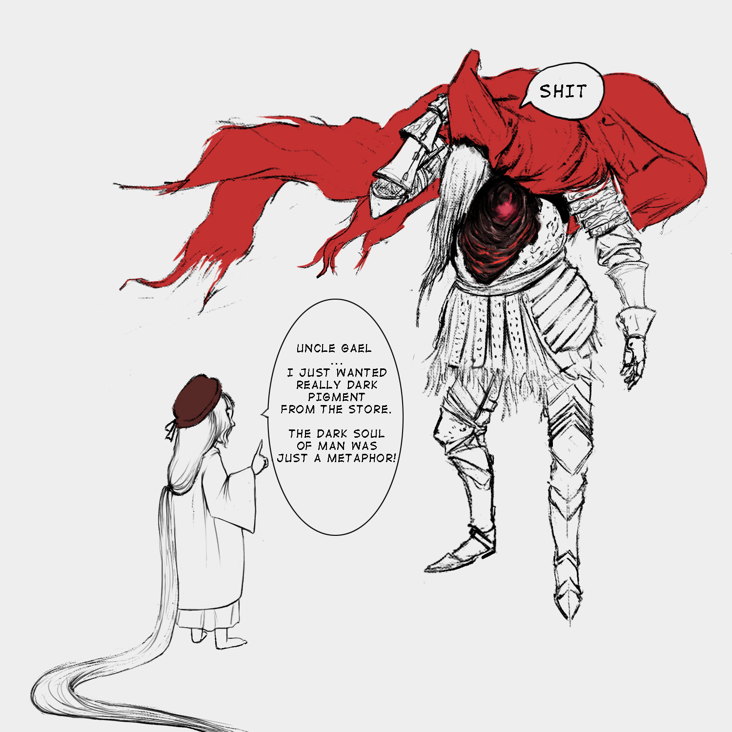 ArtStation - Dark Souls Webcomic 1
