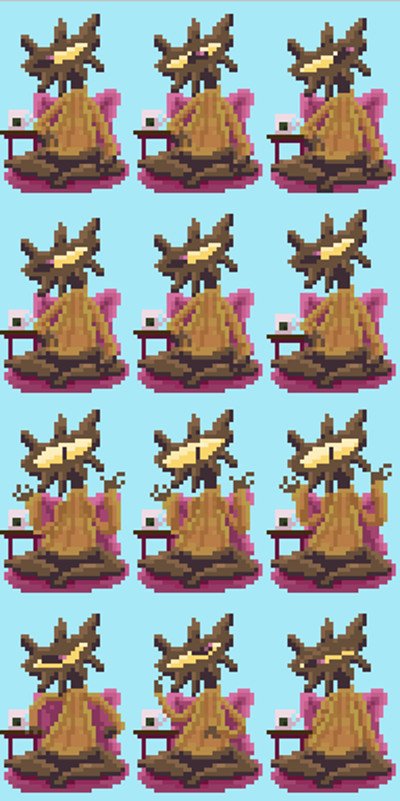 ArtStation - Cyclopes Sprite Sheet