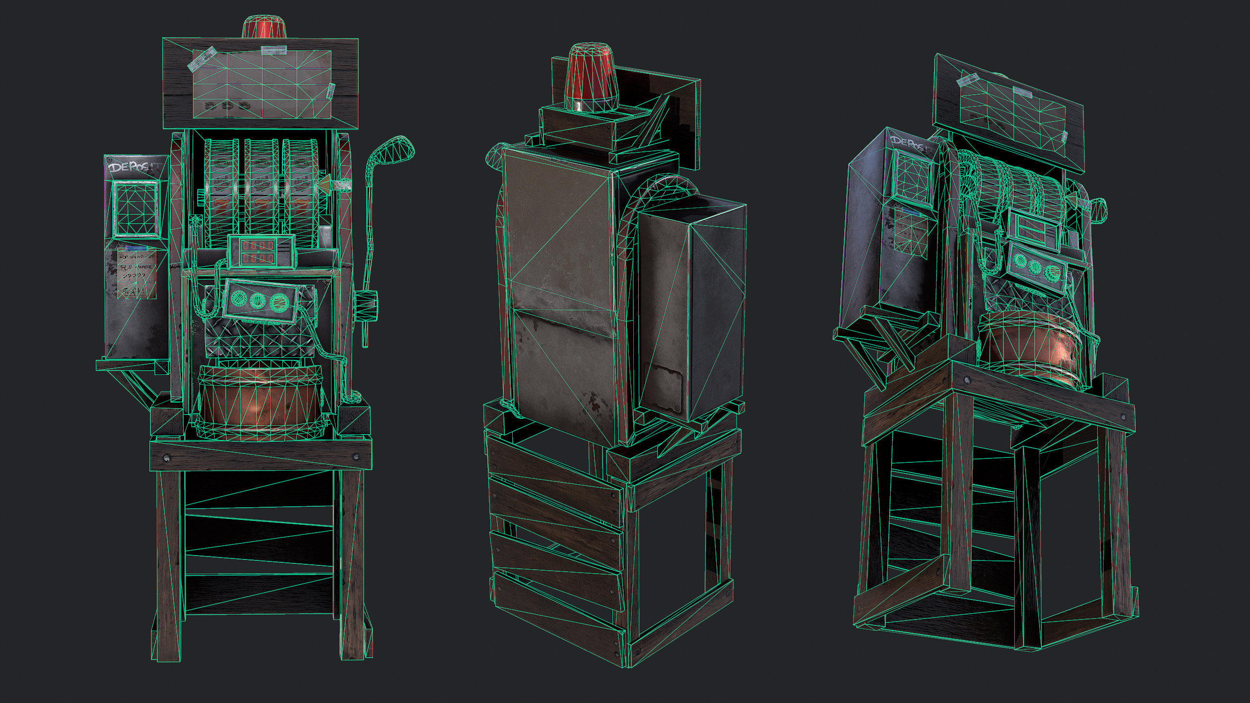 Thomas Butters - Slot Machine - Rust