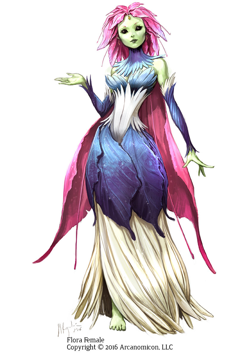 Tales of Arcana, Zombies, Flora and Dark Elves. - Flora Female by ...