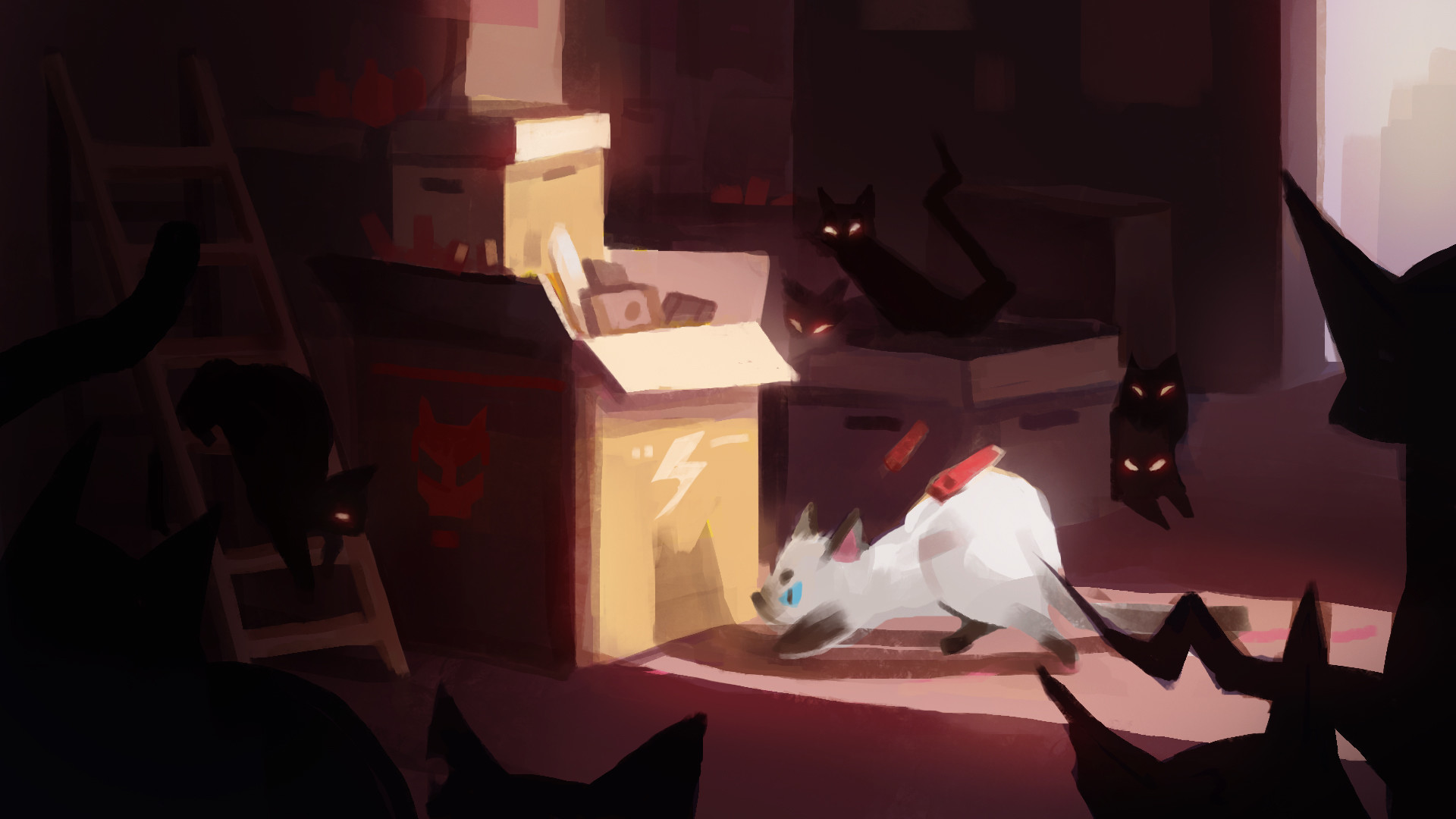 ArtStation - Upper Cat Color Script