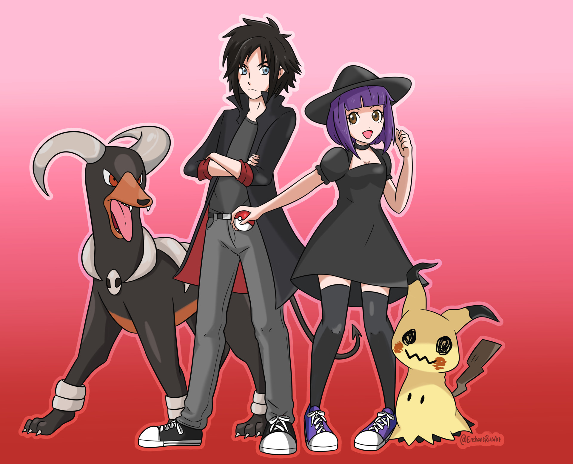 ArtStation - Pokemon trainers