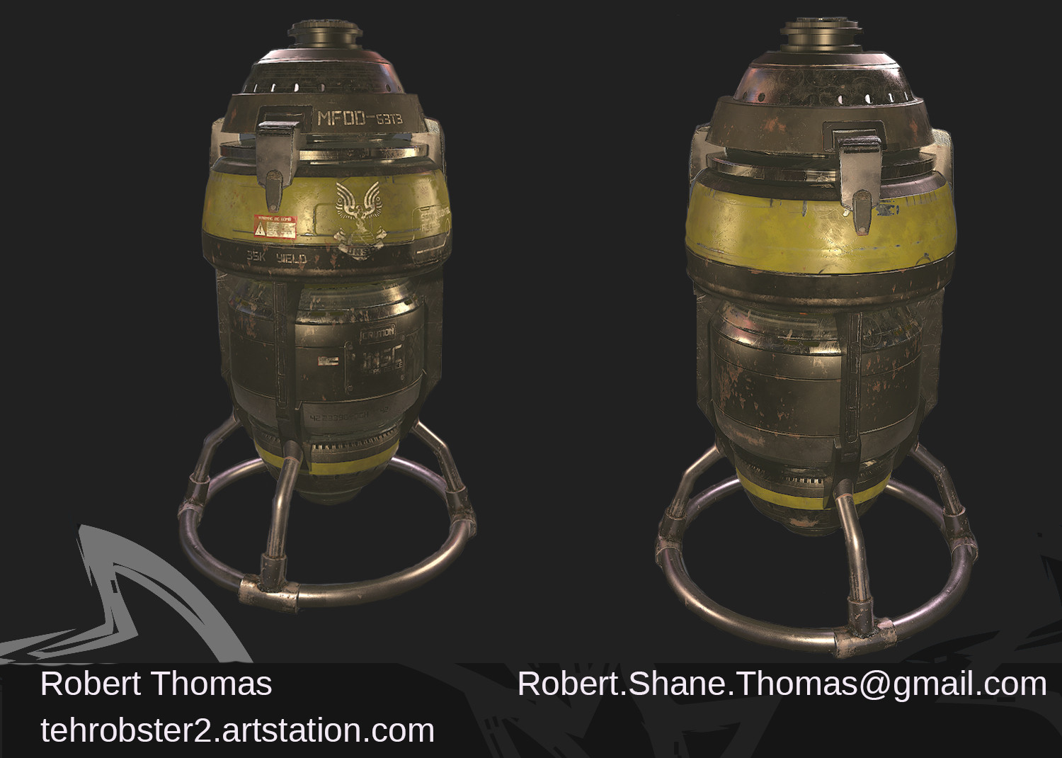 ArtStation - Halo Fury Bomb