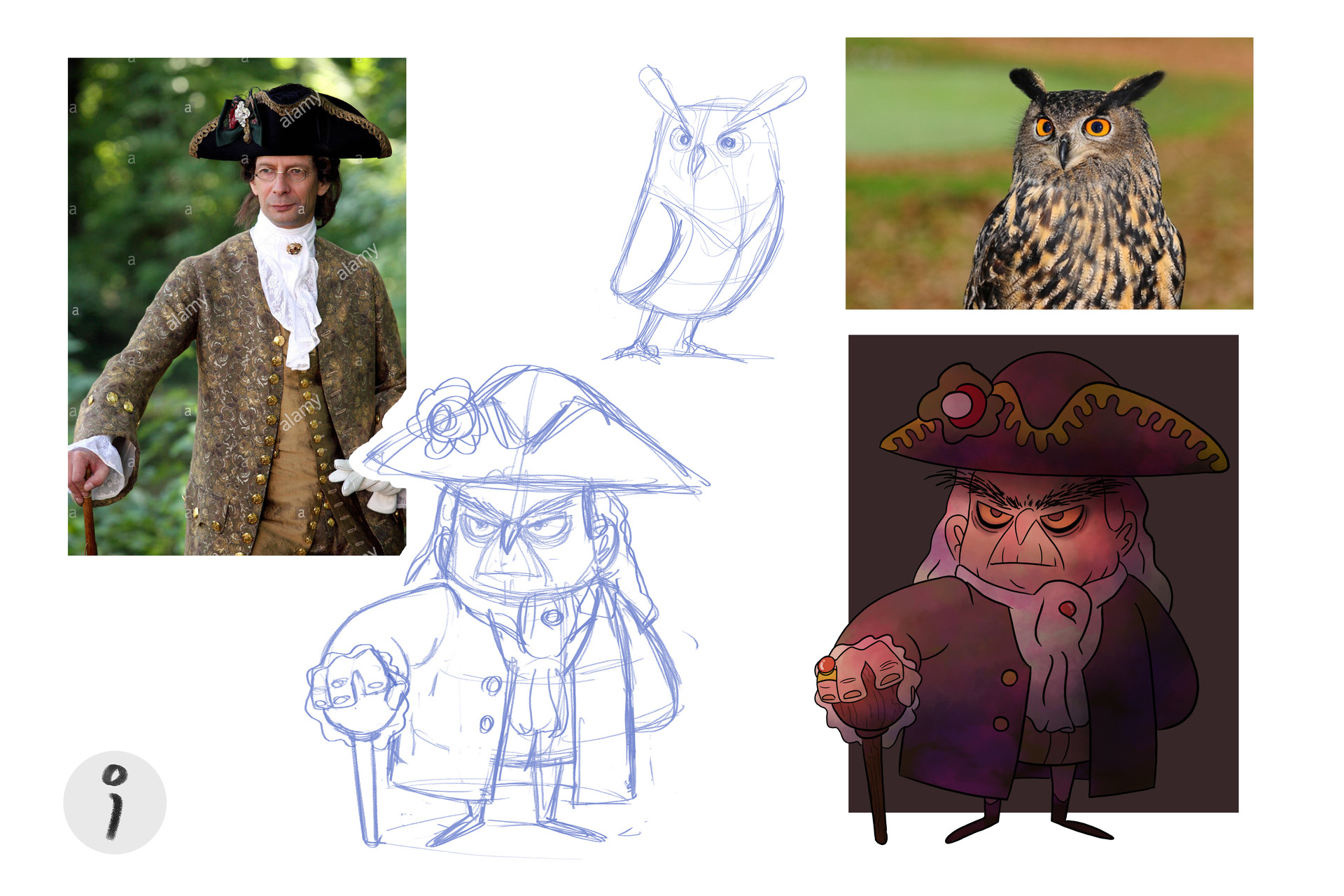 ArtStation - Character Design "Baroque Aristocracy"