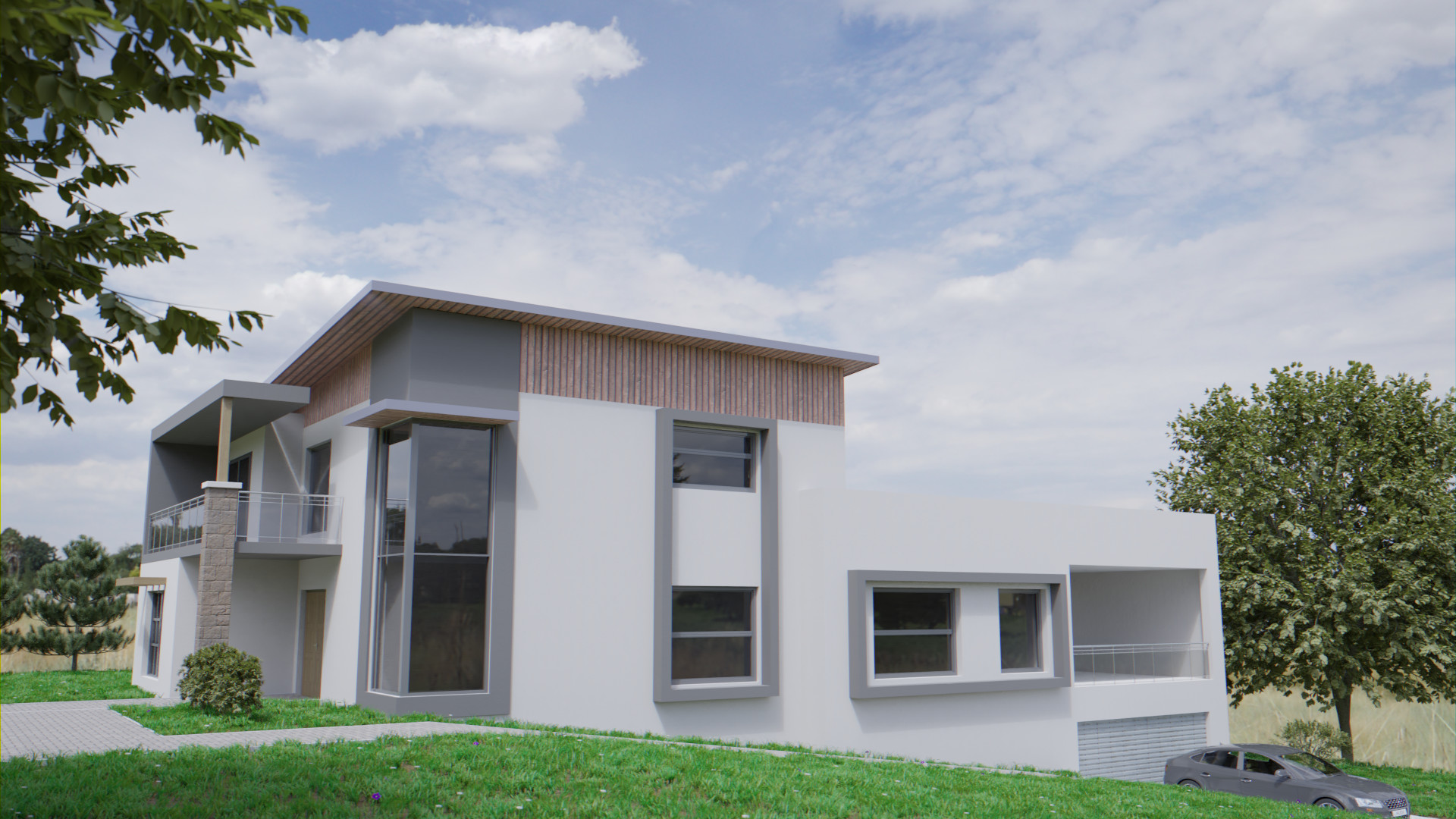 ArtStation - House model and render