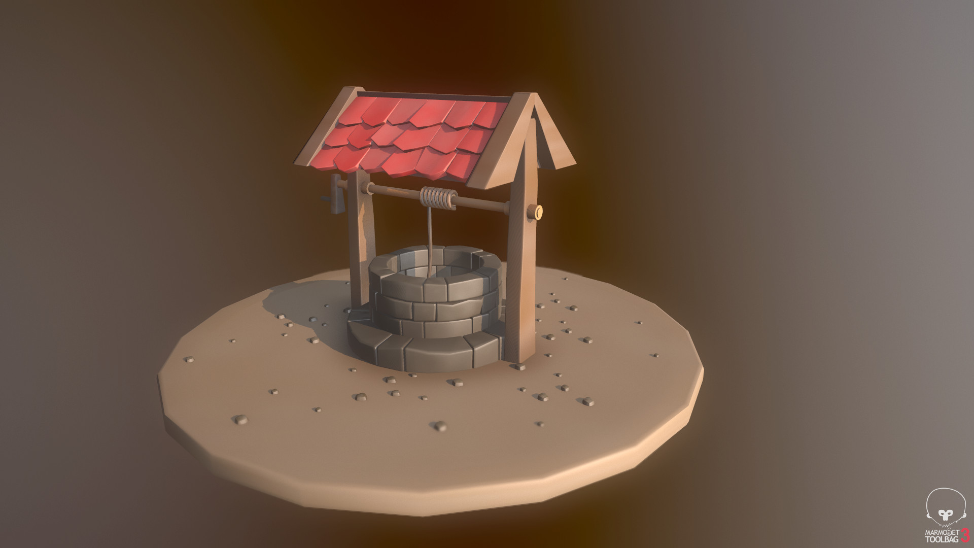 ArtStation - Water Well-ُstylized