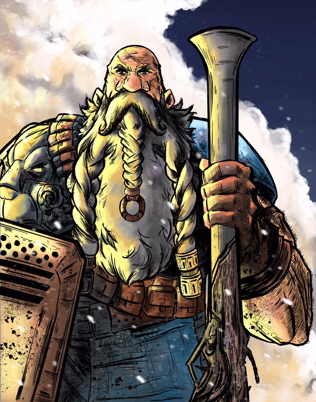 ArtStation - Dwarven Rifleman