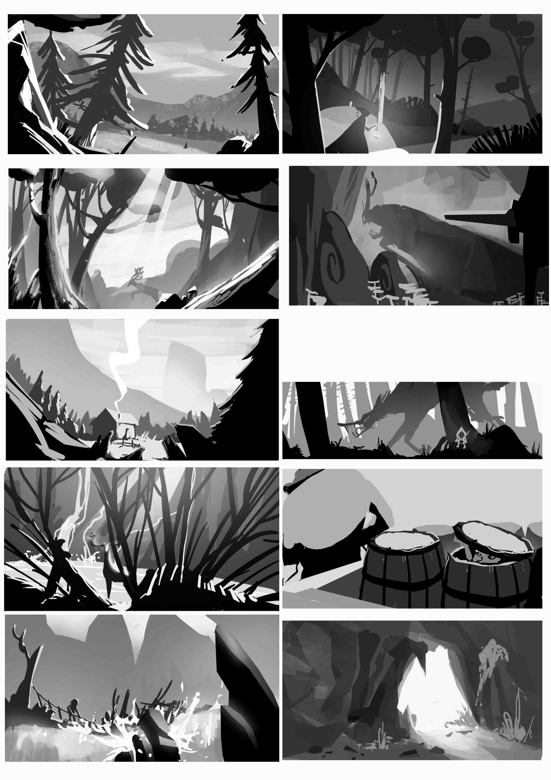 ArtStation - Thumbnails Prac