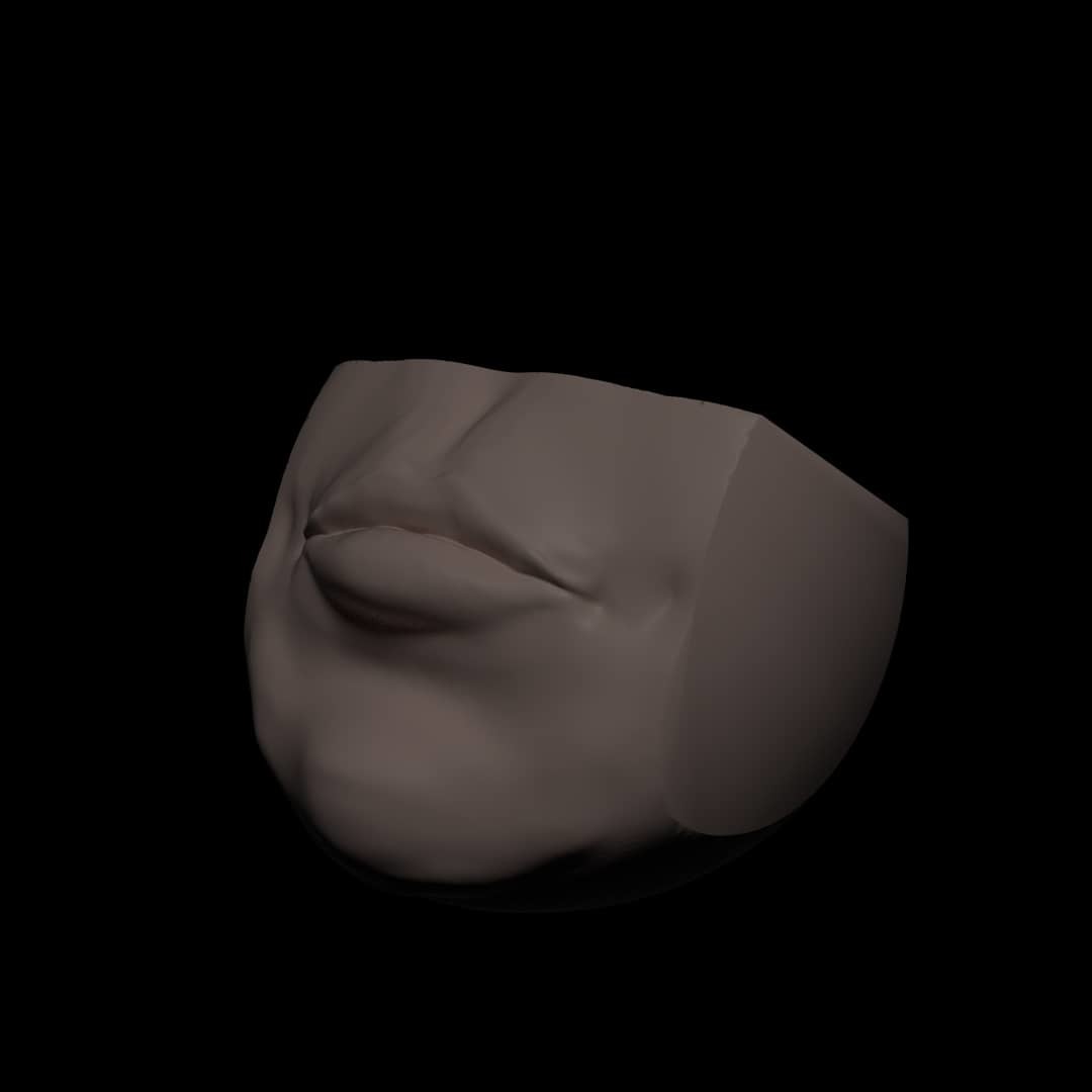 ArtStation - Lips Sculpt (Study)