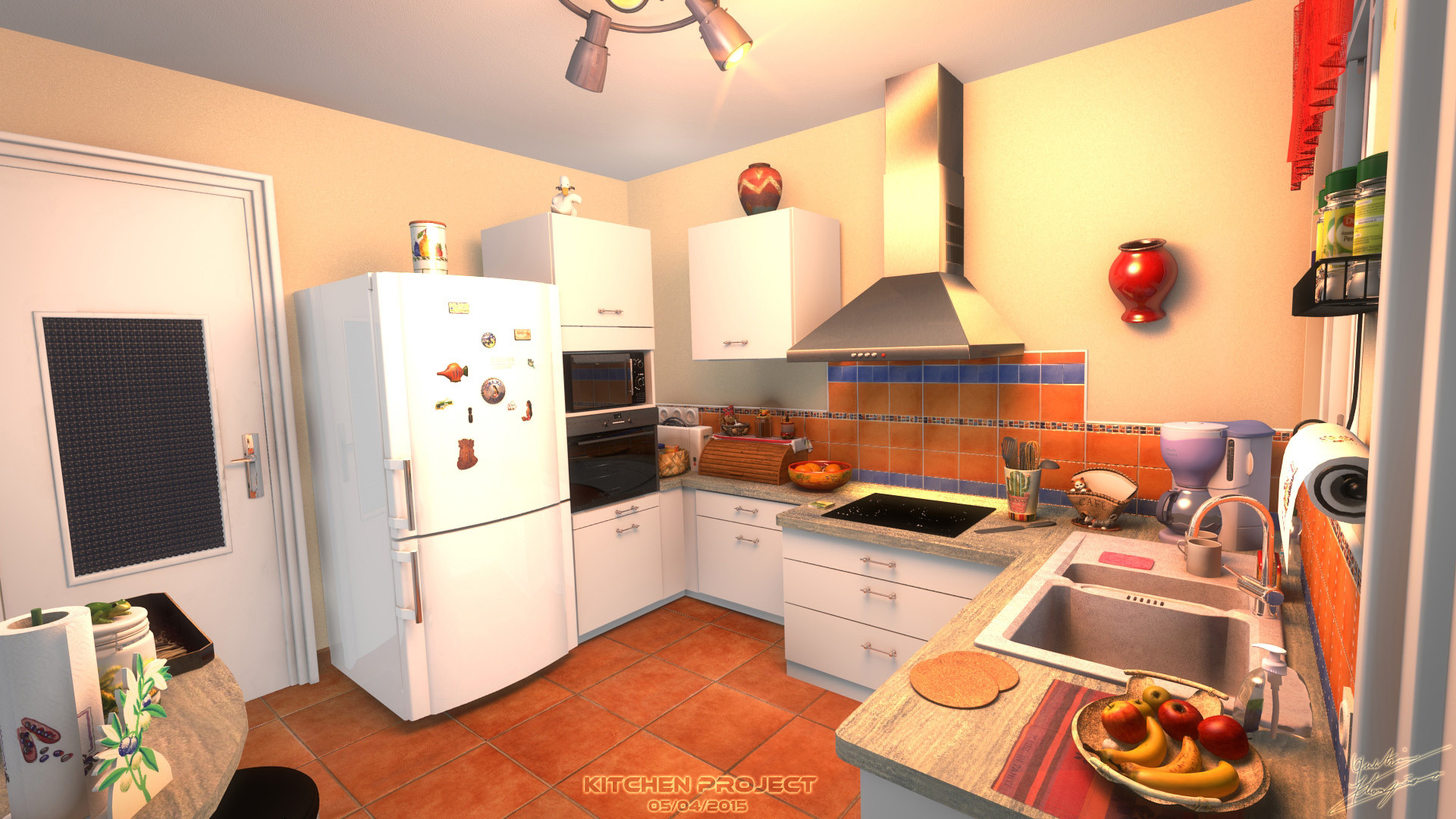 ArtStation - Kitchen Project