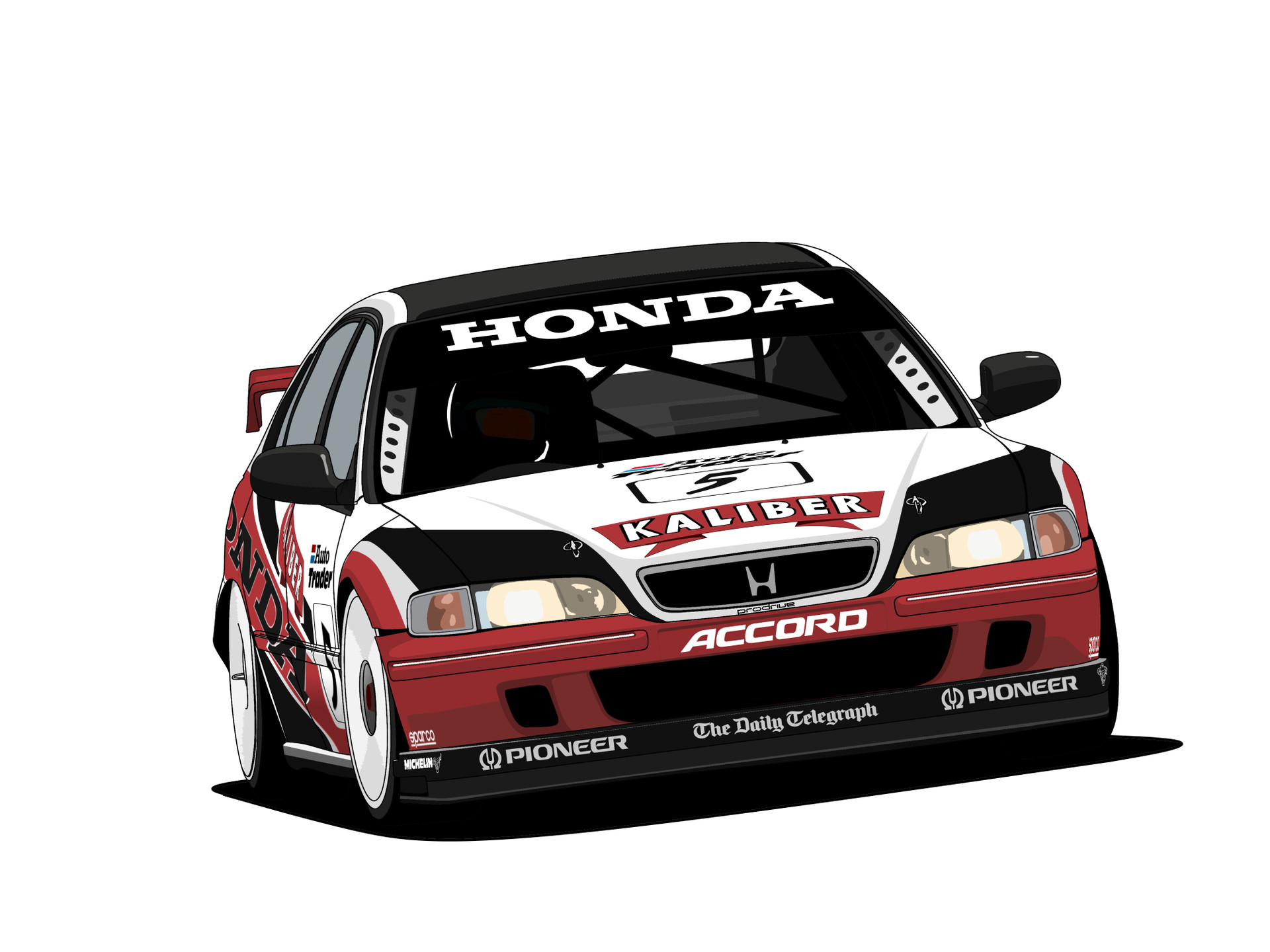 Ben - Honda Accord BTCC Super Touring #5 James Thompson