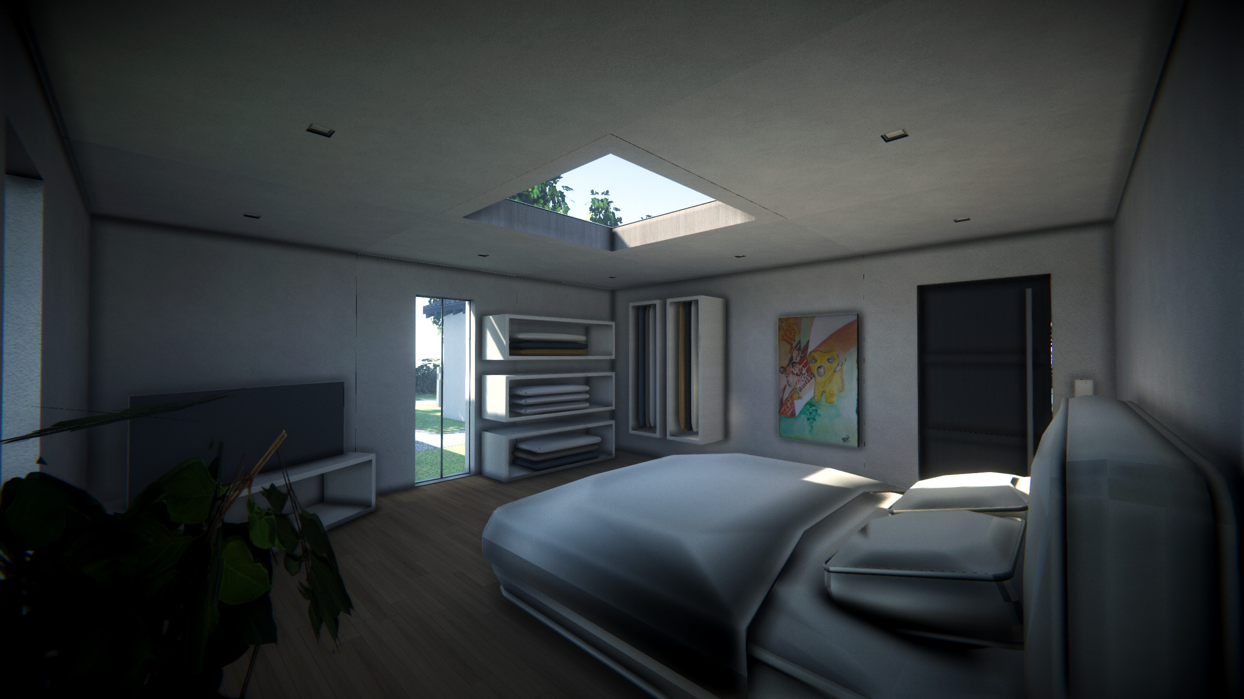 SHcreations - Luxury Bungalow Unity Realtime GI Test