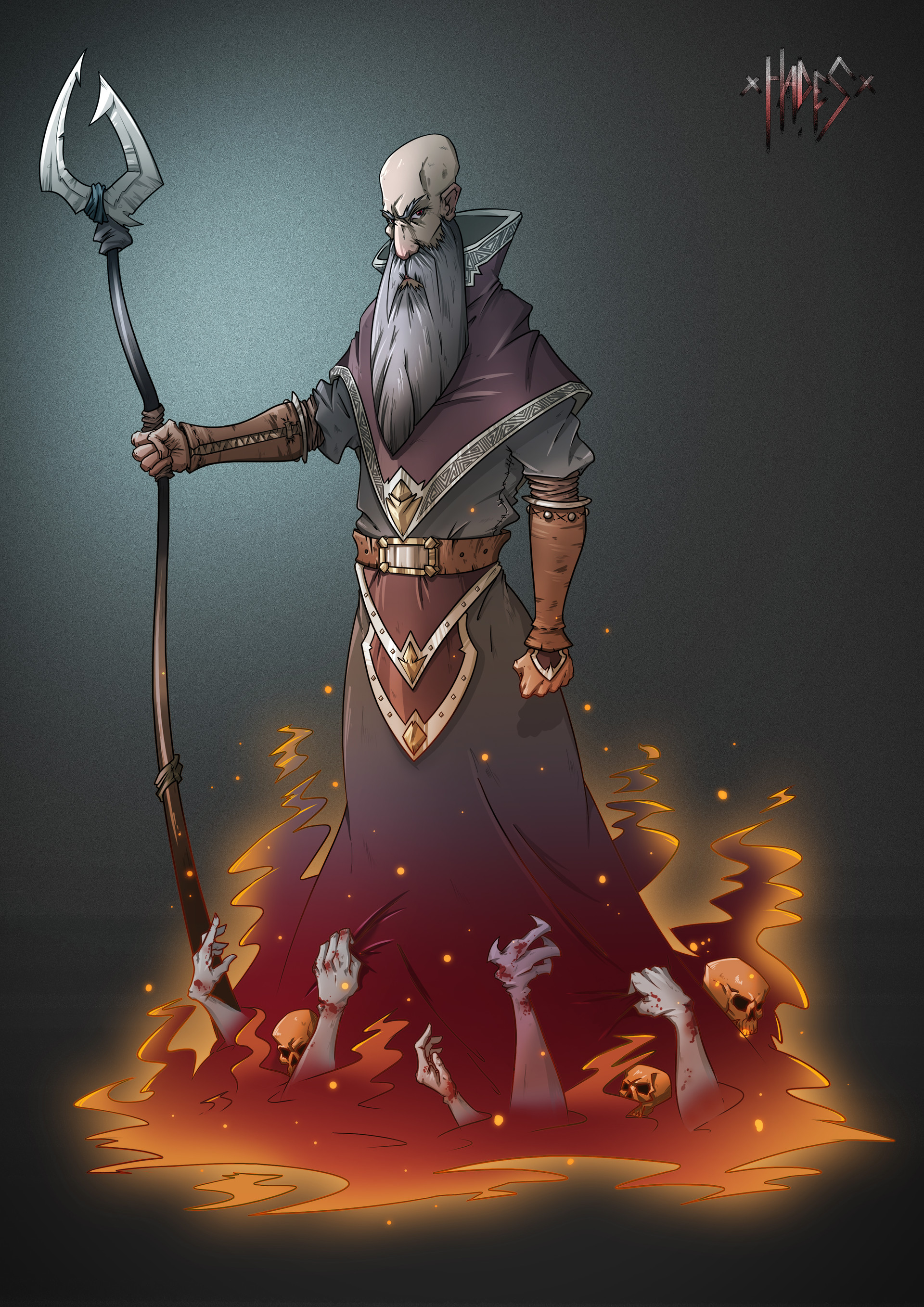 ArtStation - Art for a card game "Overthrow"