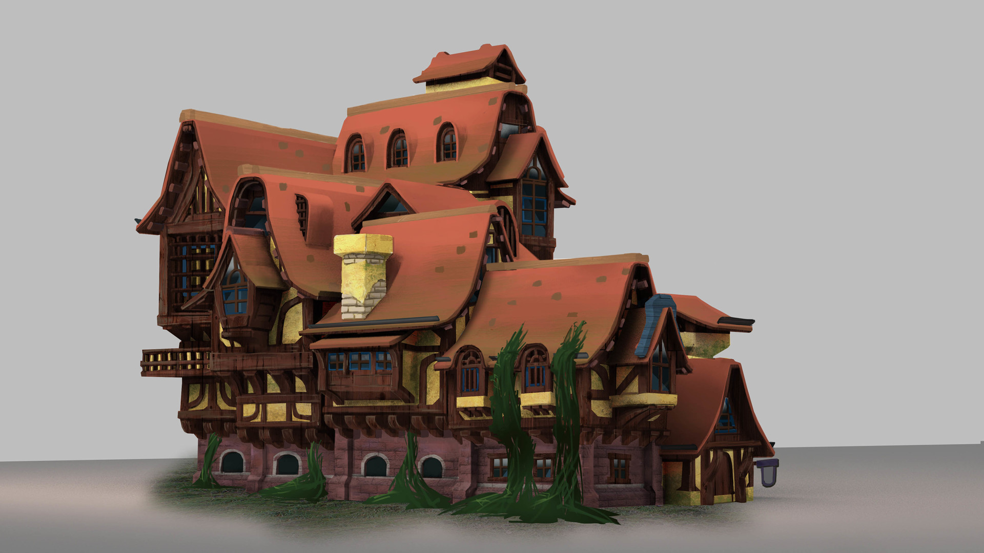 ArtStation - middleages building design