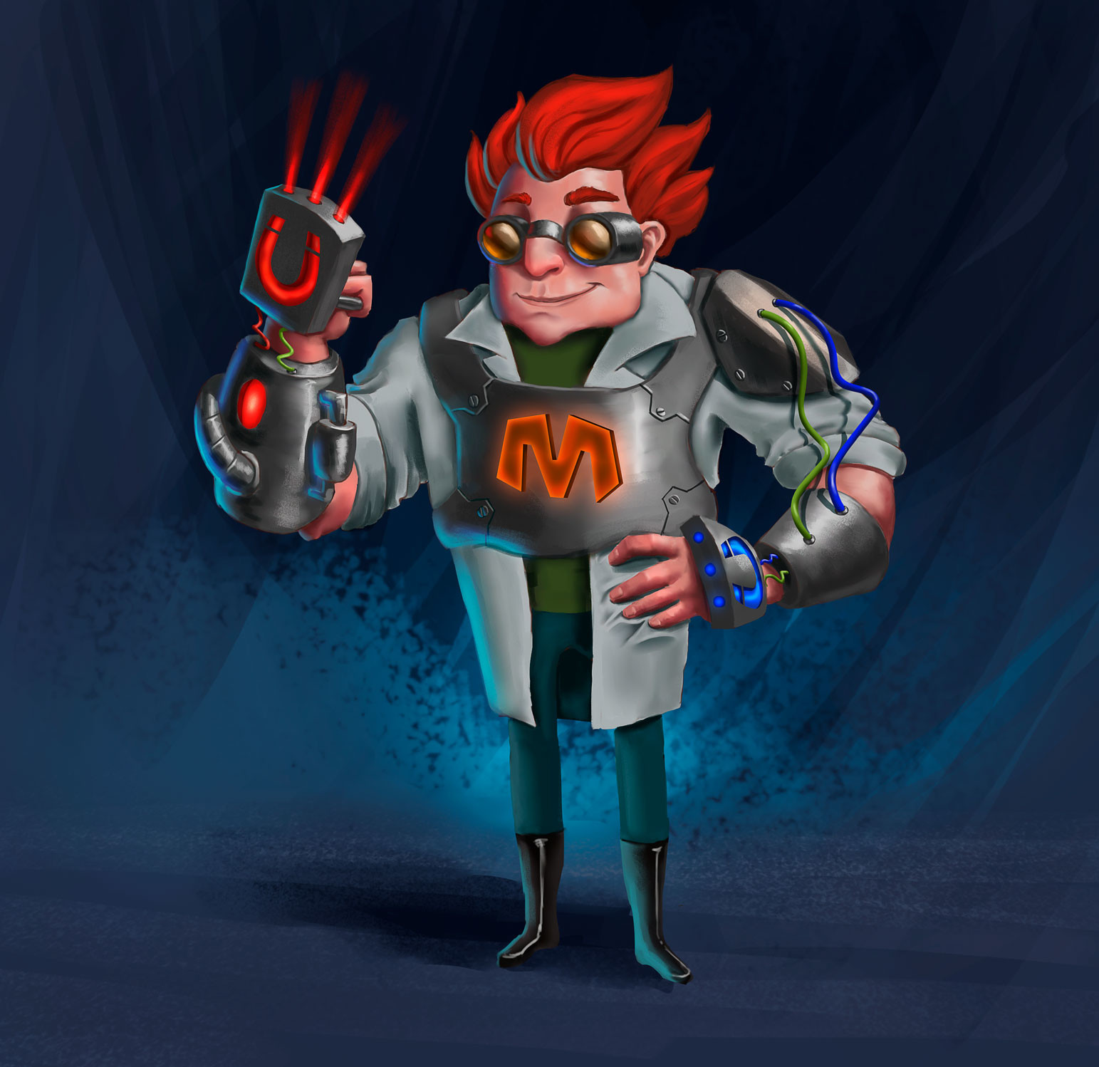 ArtStation - Magnus in the Syllables' World