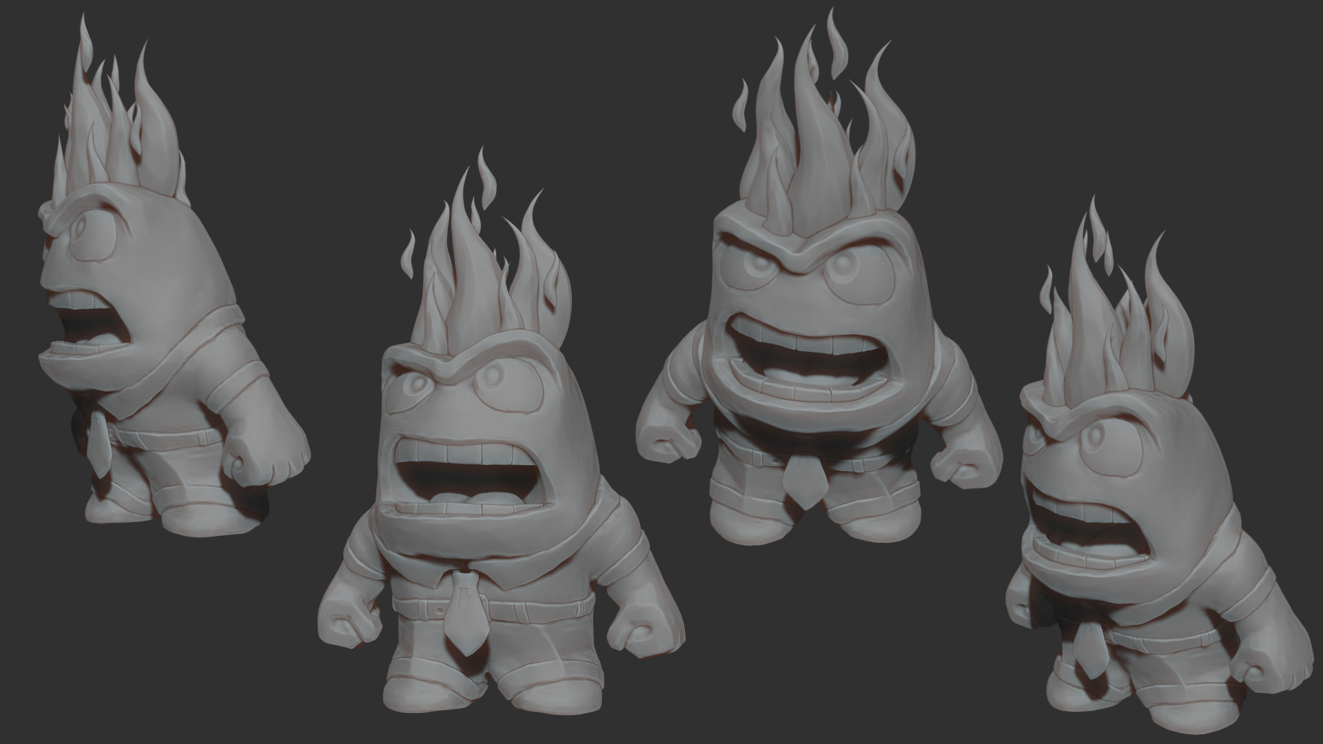 anger inside out coloring sheet