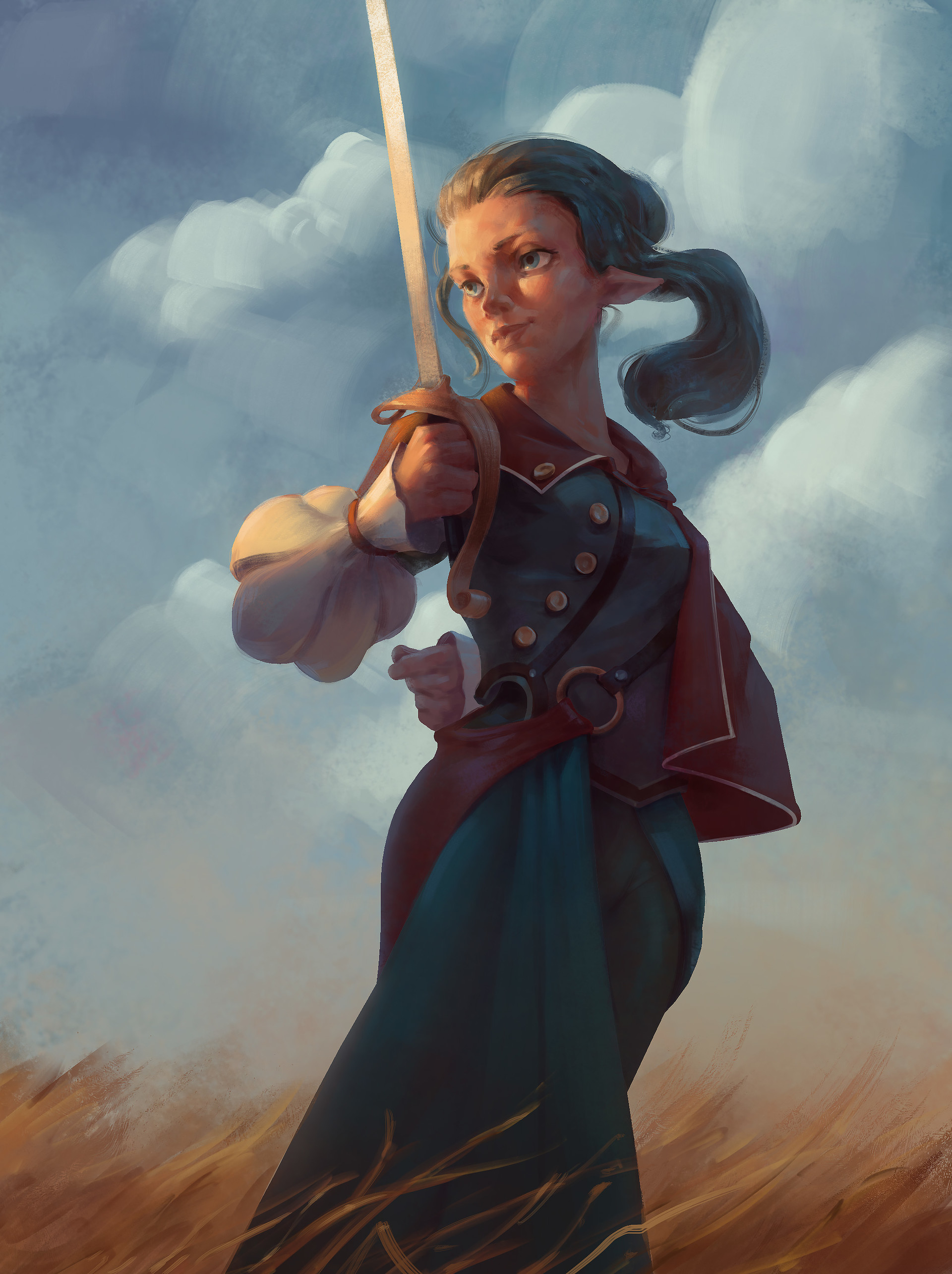 Elf by Taras Susak : r/ReasonableFantasy