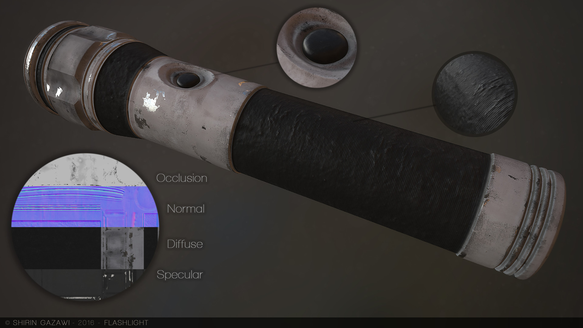 Flashlight Texture Map